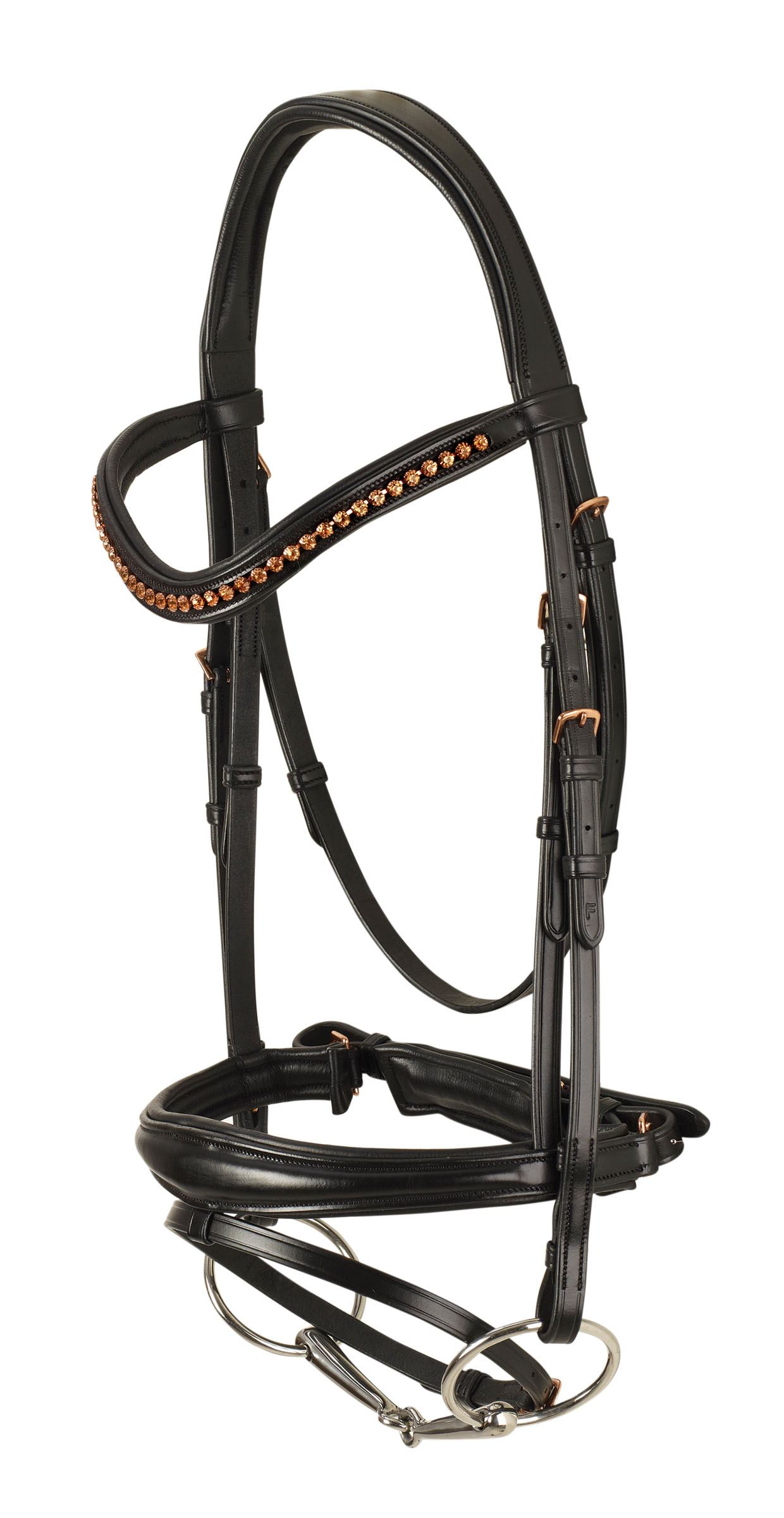 Ovation Munich Anatomic Bridle - Black - Ovation-471178-Black - Bit of ...