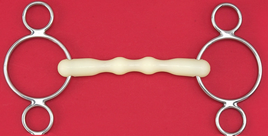 Happy Mouth Bits Mullen Shaped 2-Ring Gag - Happy Mouth Bits-464057 ...