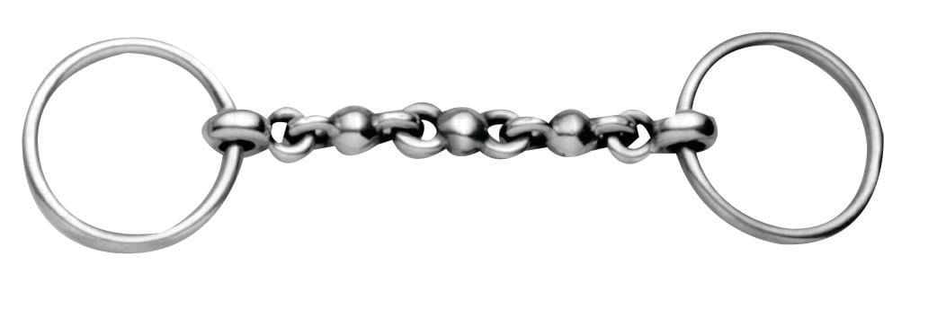 Korsteel Stainless Steel Waterford 2.5" Loose Ring Snaffle Bit ...