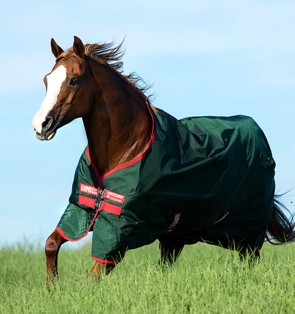 Rambo Original Turnout 0g - Green/Red - Rambo-AAAAA1-GR00 - Bit of Britain