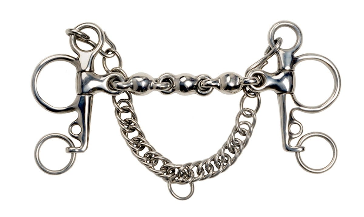 Shires Short Shank Waterford Pelham Bit - Shires-88711-STEEL - Bit of ...