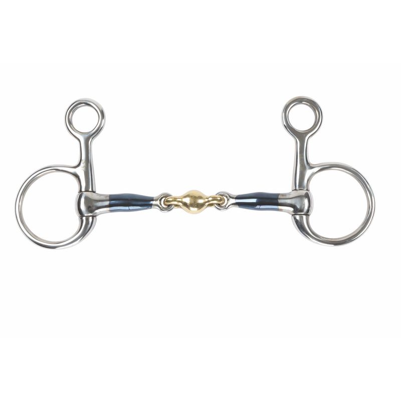 Shires Blue Sweet Iron Hanging Cheek Bit w/Lozenge - Shires-6359 ...