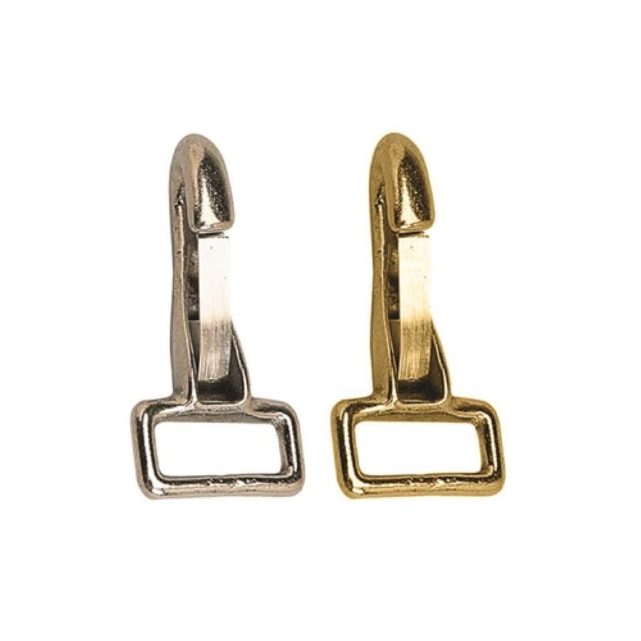 Nunn Finer Small Spring Snap - Brass - Nunn Finer-SNAPS-Brass - Bit of ...
