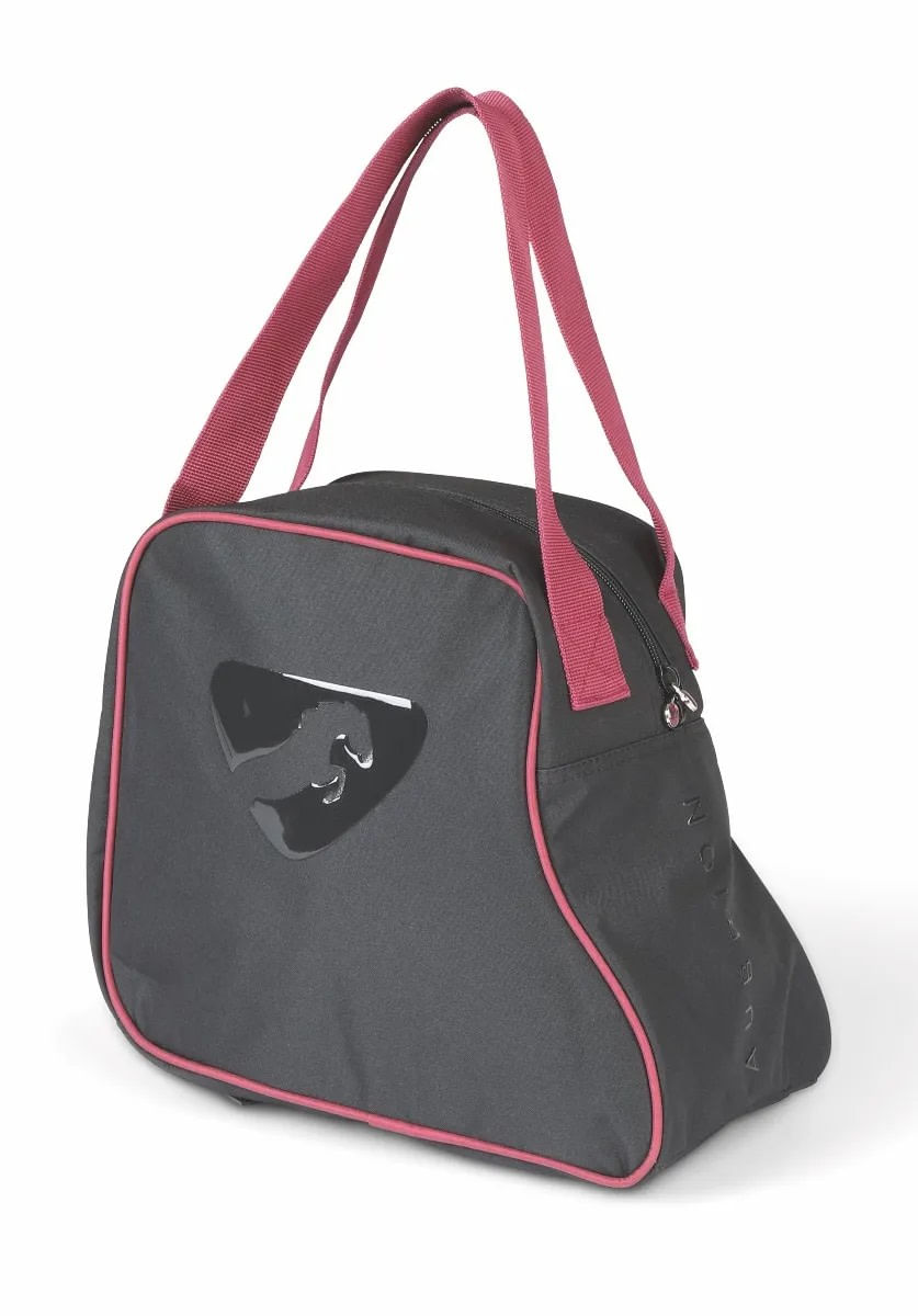 Shires Aubrion Jodhpur Boot Bag - Black/Berry - Aubrion-7719-BLK/BRY