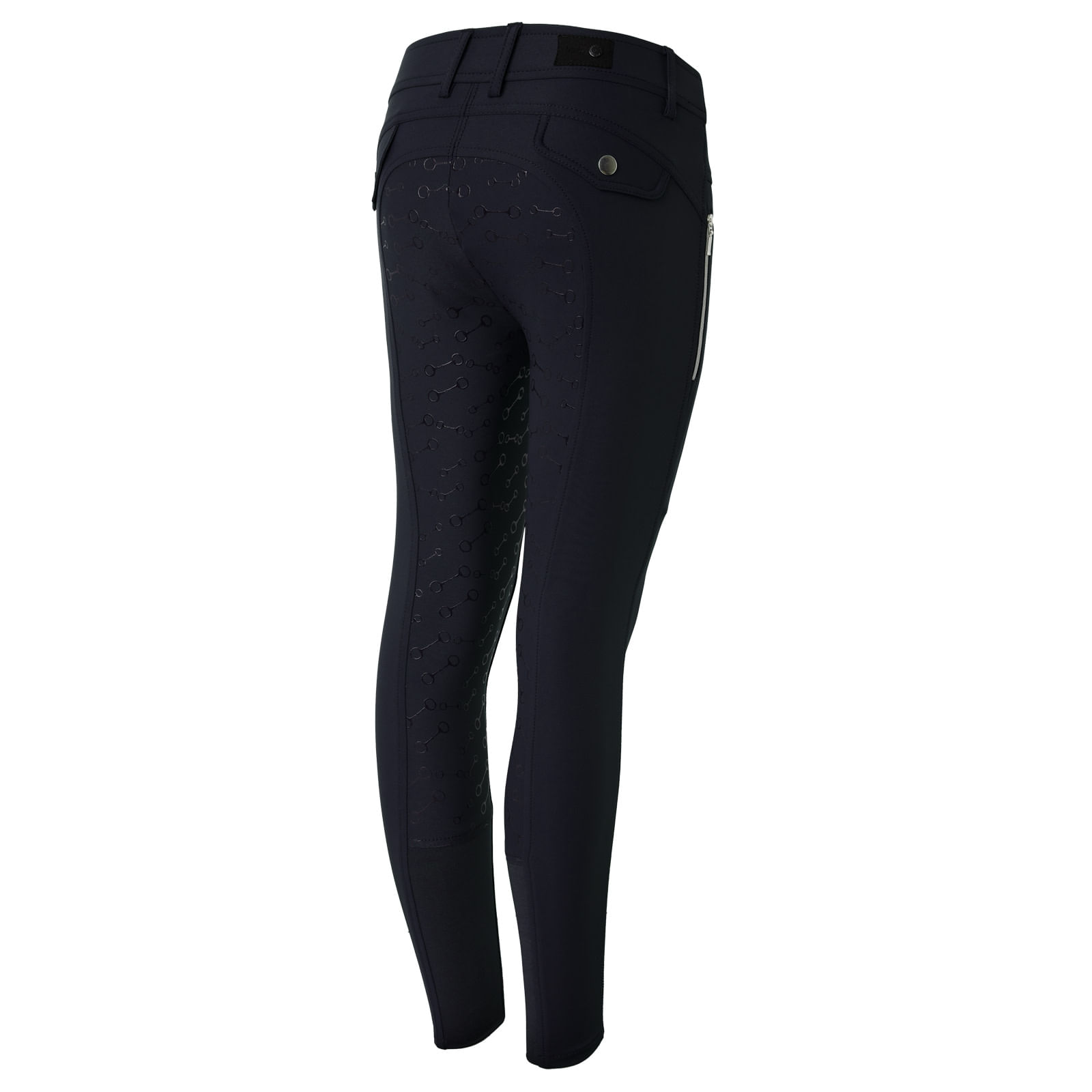 Horze Kids' Andrea Full Seat Breeches - Dark Navy - Horze-36689-VDB ...