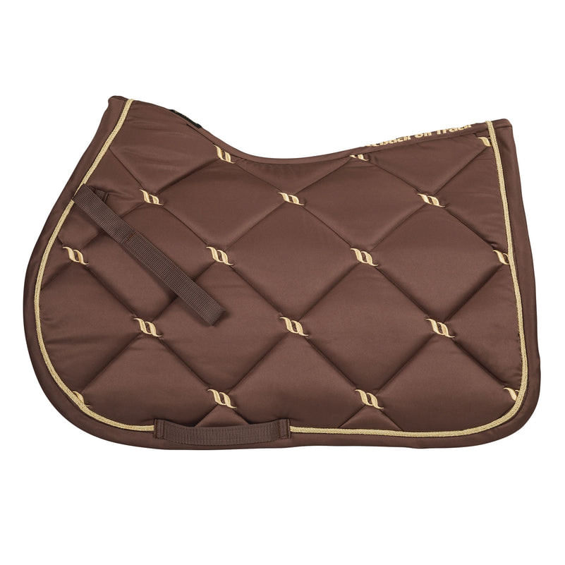 Back on Track Nights Collection A/P Saddle Pad - Coffee - Back on Track ...
