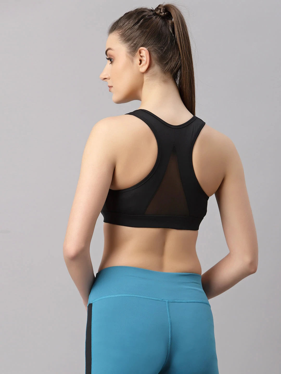 TuffRider Women's Sprint Racerback Sports Bra - Black - TuffRider ...