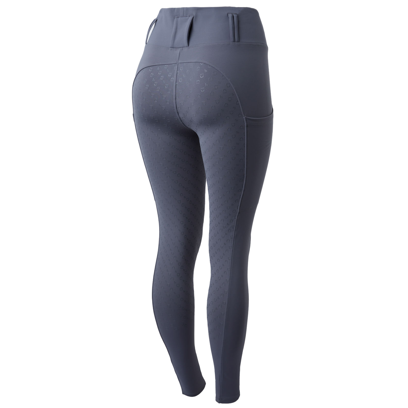 Horze Women's Everly Full Seat Winter Riding Tights - Steel Grey ...