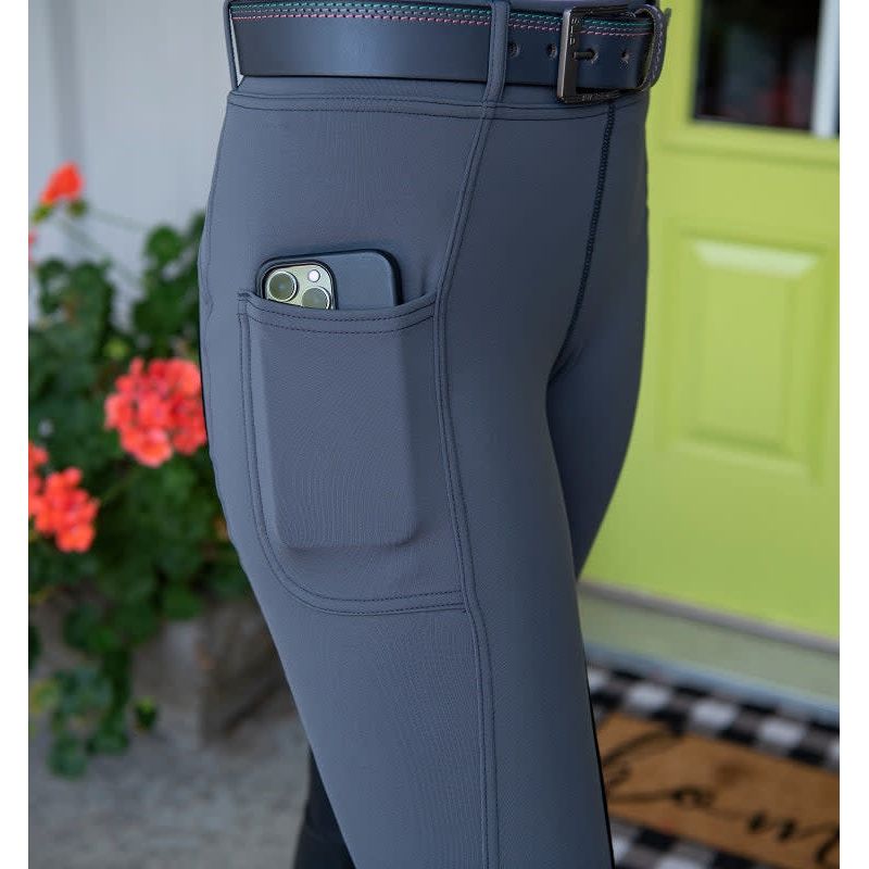 FITS Women's All Season Full Seat 2 Pocket Breeches - Graphite - FITS ...