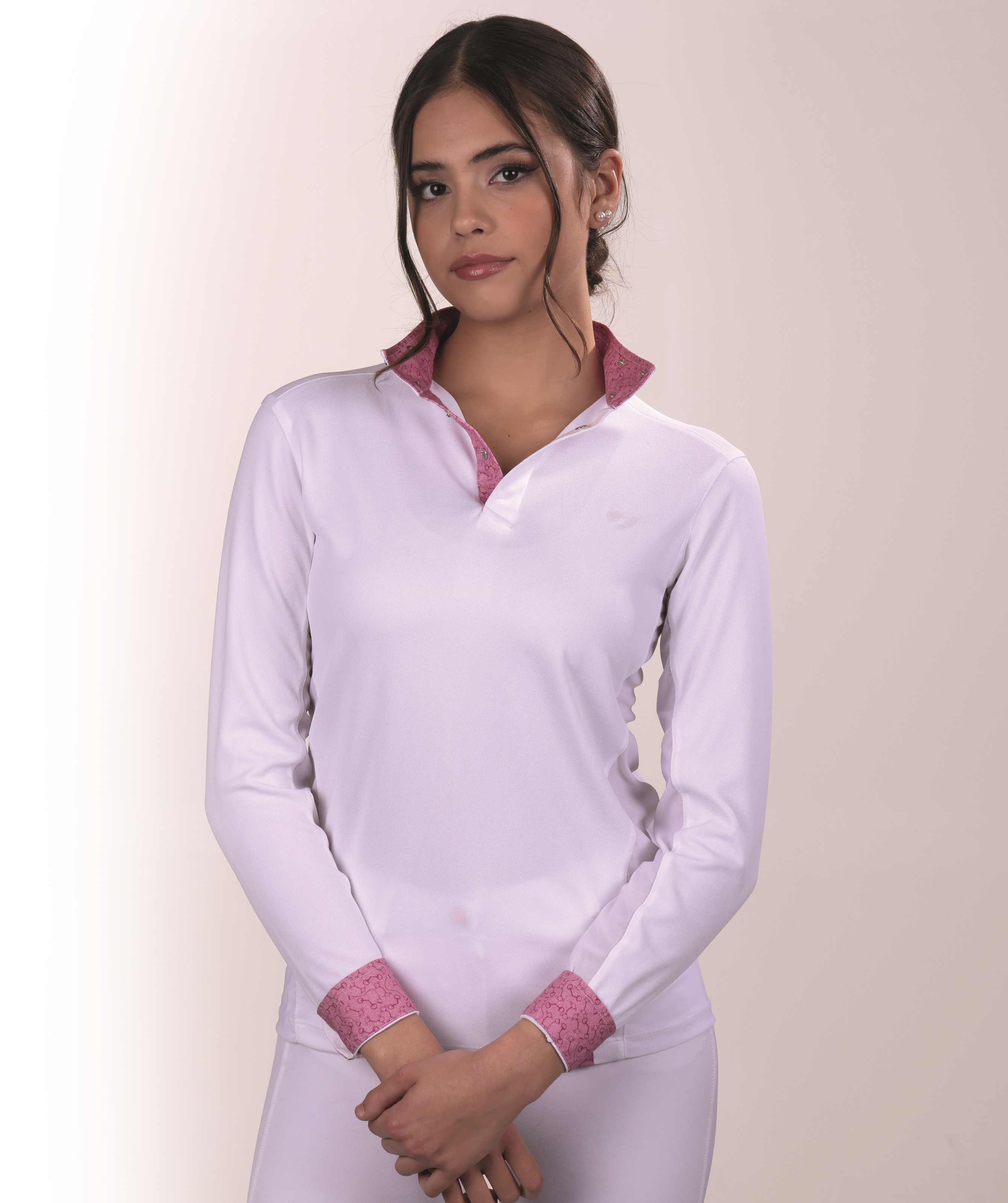 Shires Aubrion Women's Equestrian Style Shirt - Bits - Shires-87931-BIT ...