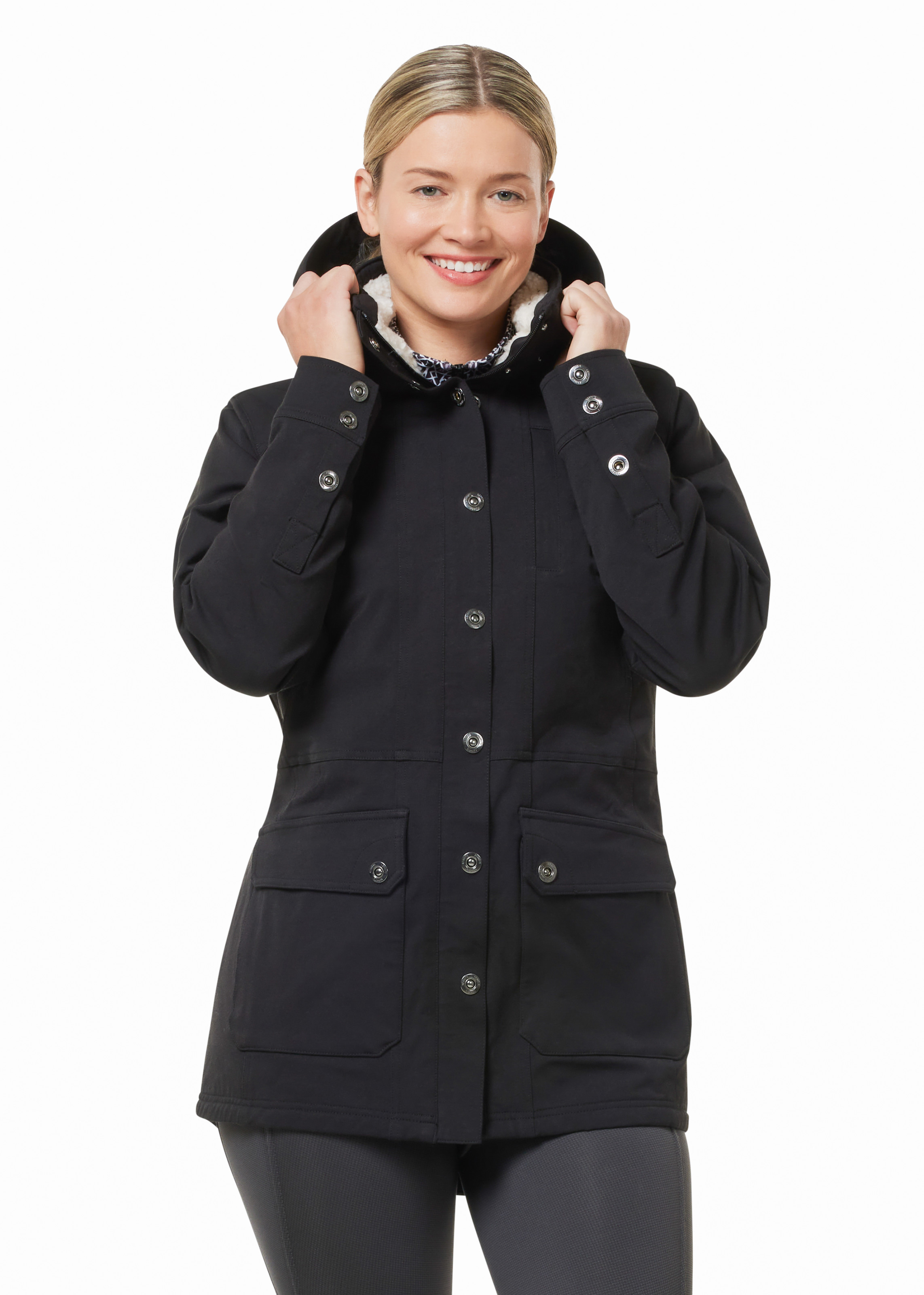 Kerrits Women's Winter Workhorse Barn Jacket - Black - Kerrits-40713 ...