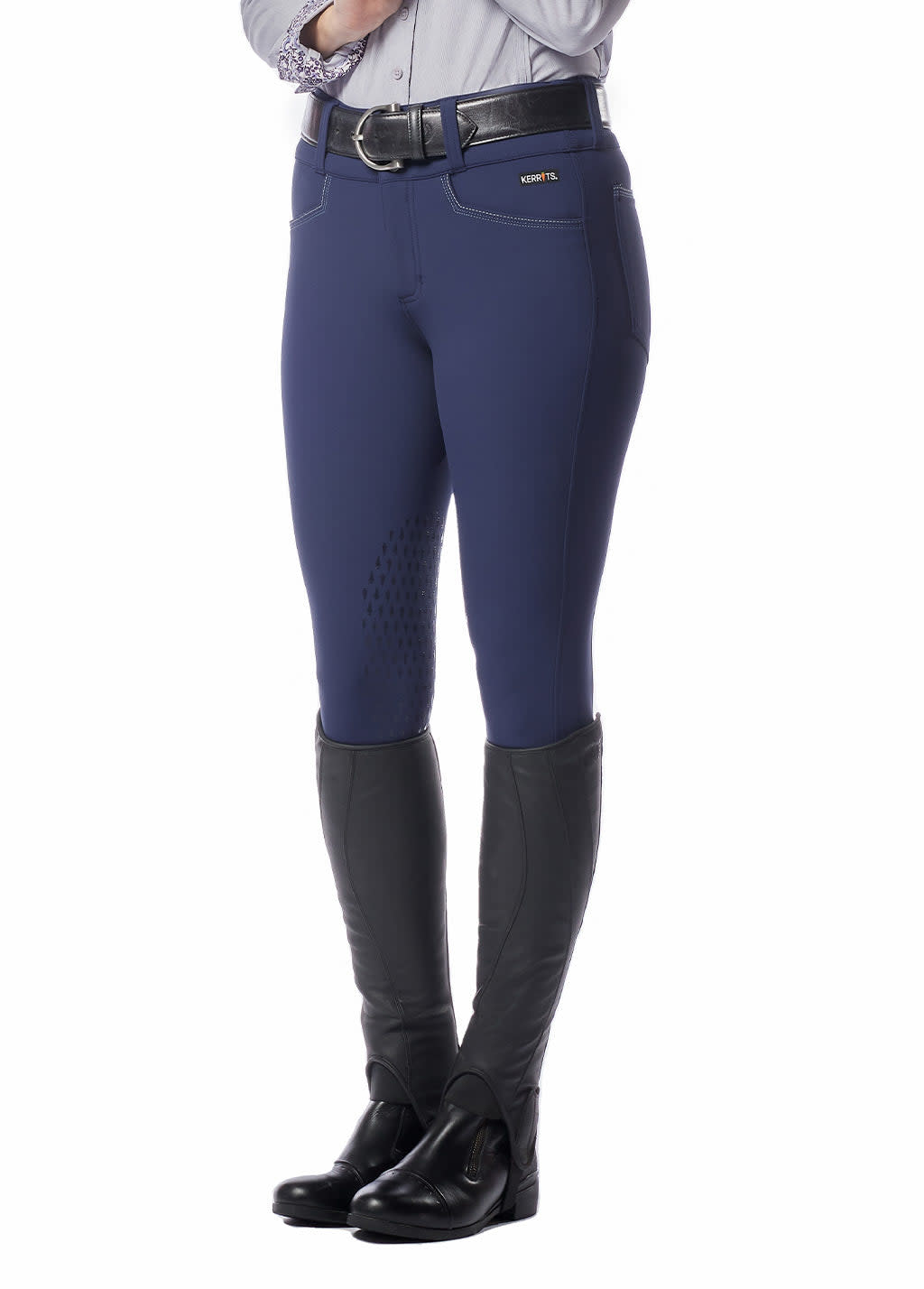 Kerrits Women's Arena K-Pro Knee Patch Breeches - Ink - Kerrits-50420 ...