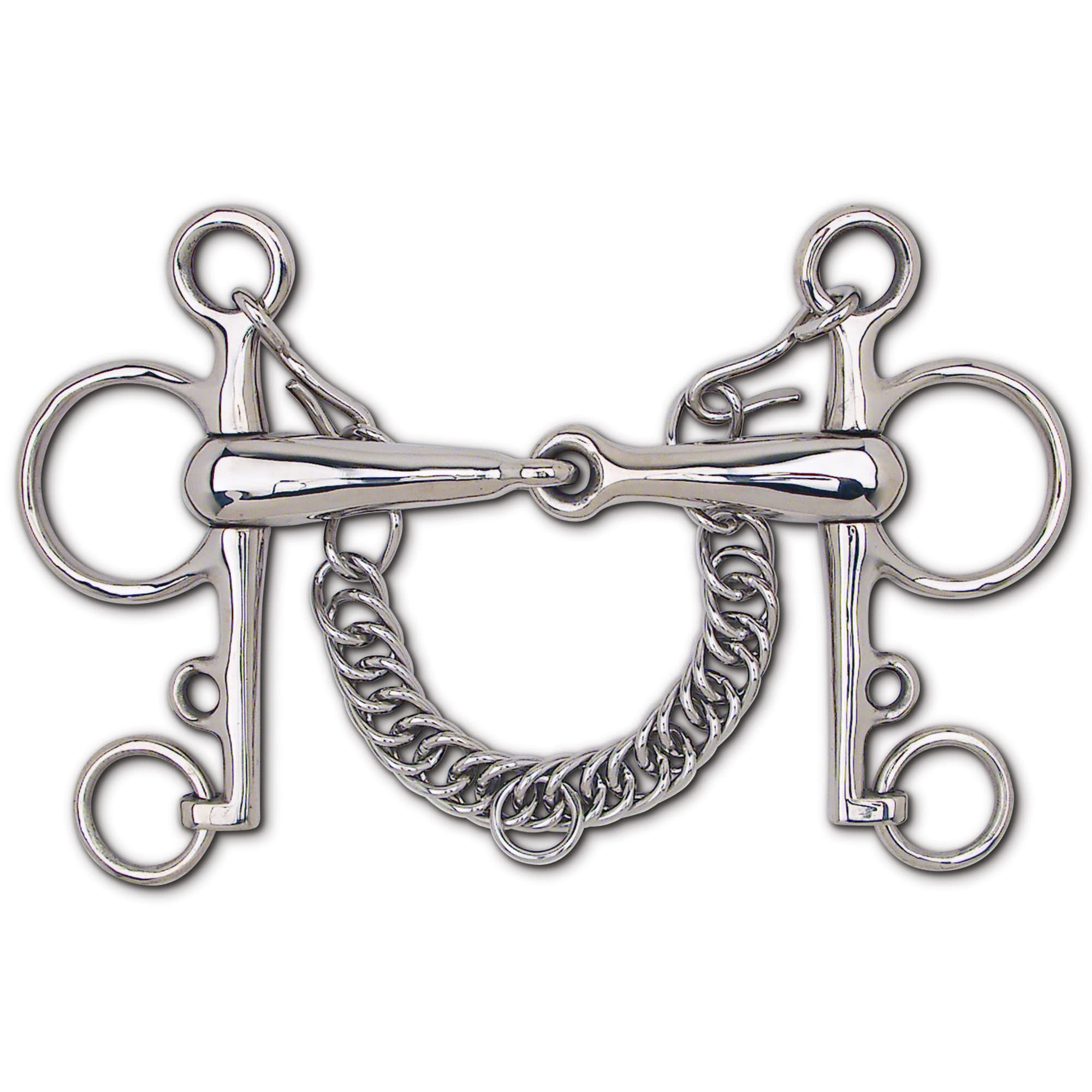Toklat Hollow Mouth Snaffle Pelham - Toklat-88-26045-None - Bit of Britain