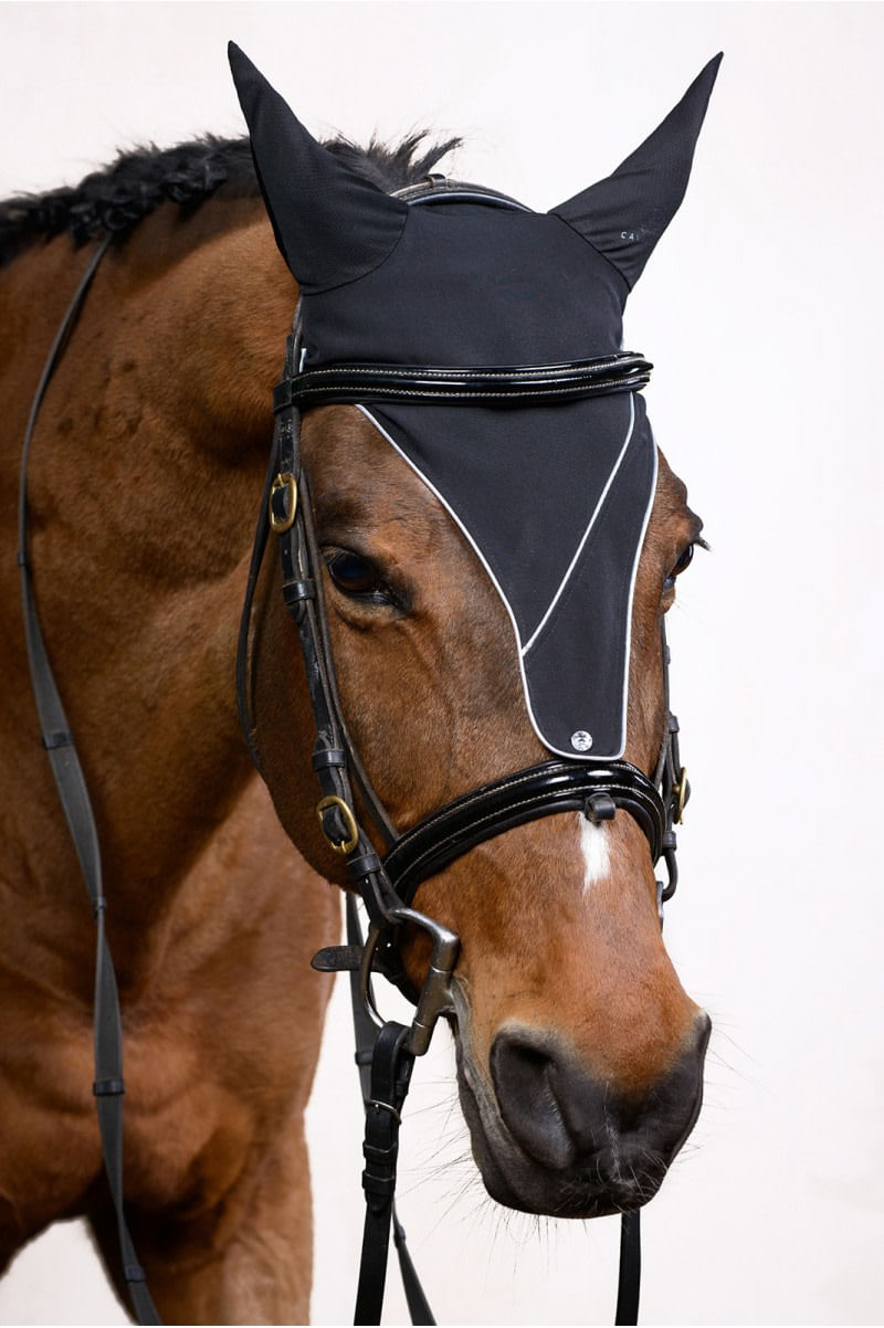 Cavalliera Elegance Long Ear Bonnet - Black - Cavalliera-300-002122 ...