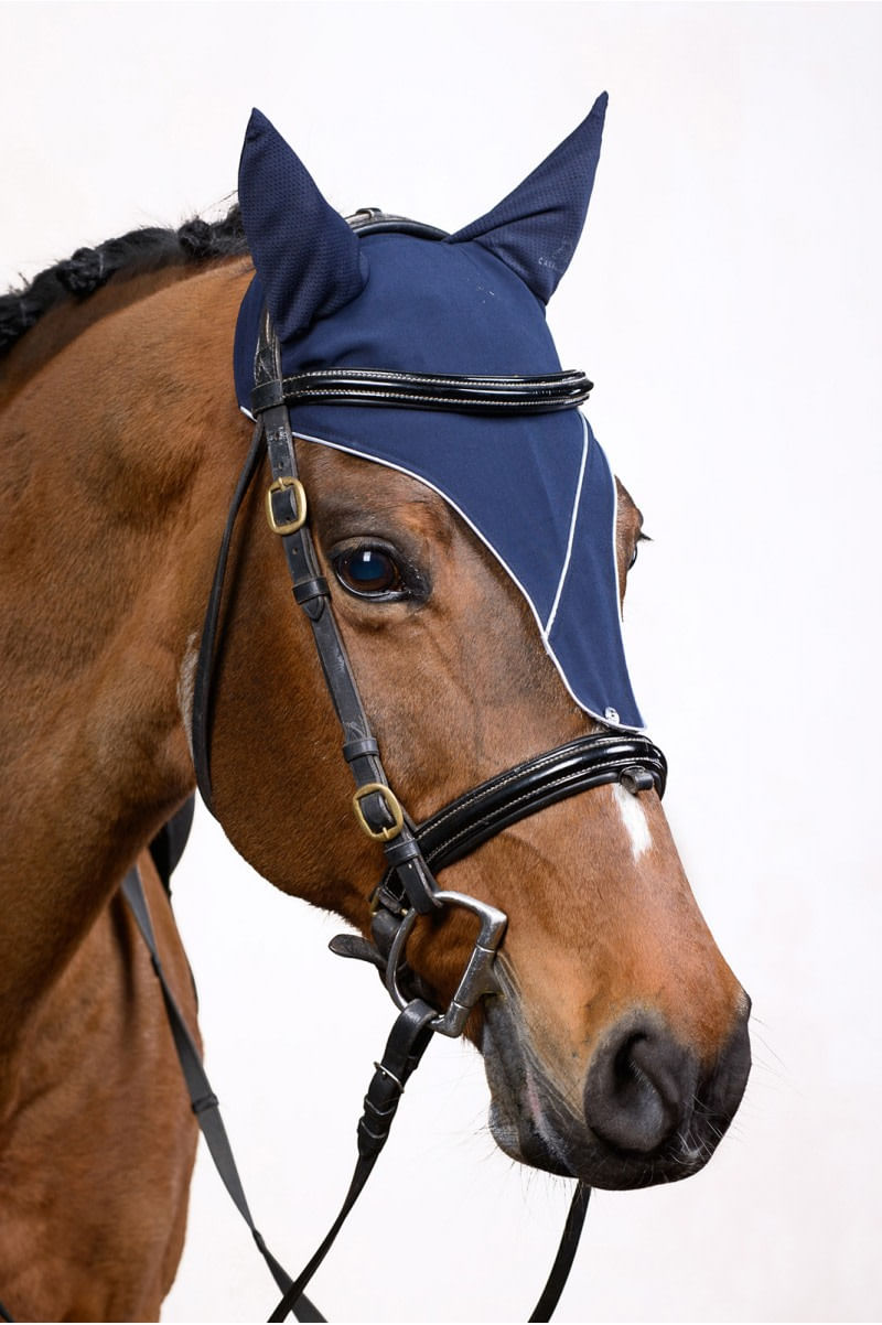 Cavalliera Elegance Long Ear Bonnet - Navy Blue - Cavalliera-300-002122 ...