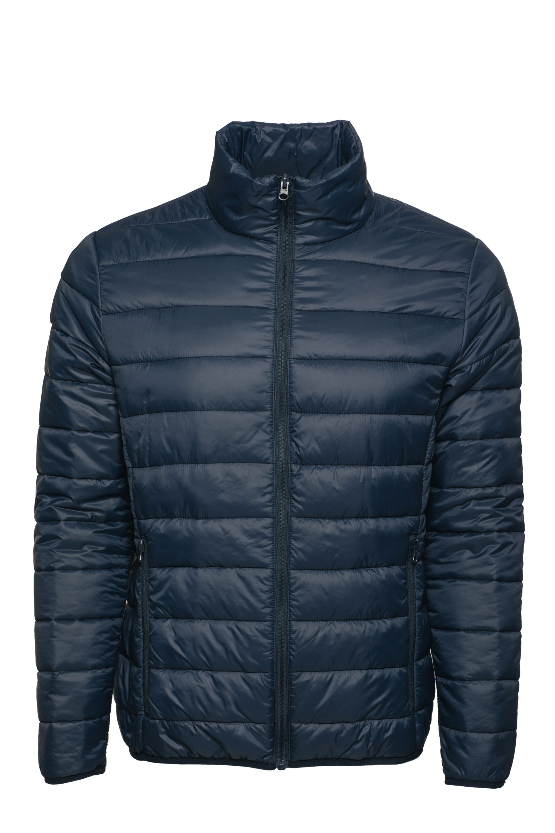 READY TO SHIP: Men's Light Padded No Logo Jacket - Small - Navy - Bit ...