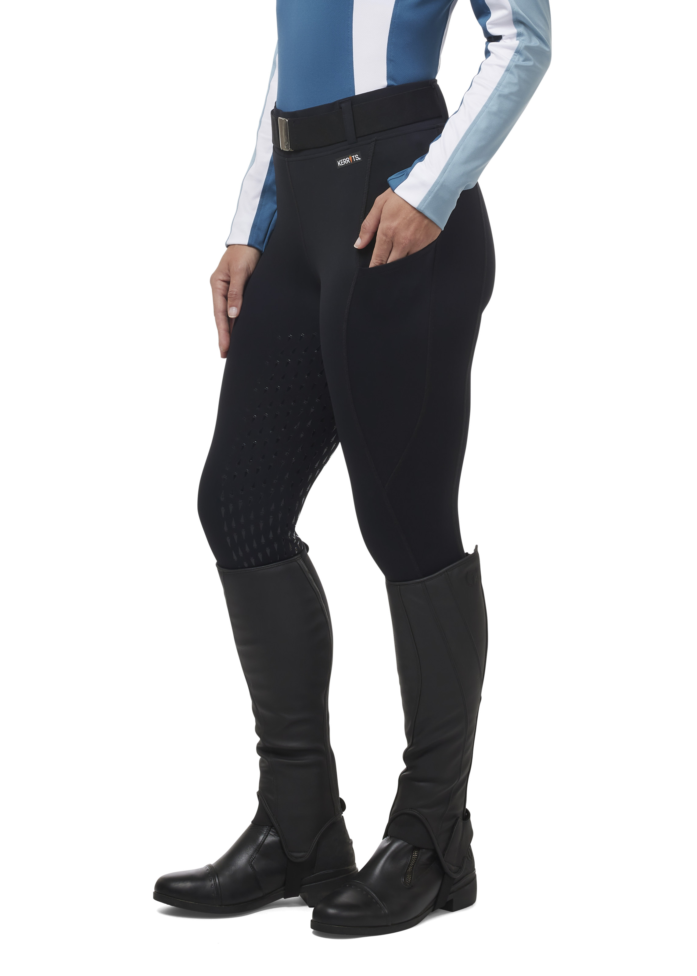 Kerrits Women's Coolcore Full Leg Tech Tights - Black - Kerrits-50445 ...