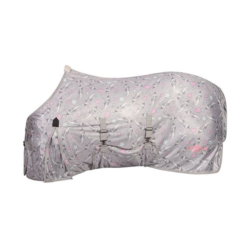 Saxon Mesh w/Gusset Belly Wrap Standard Neck - Sea Unicorn Print ...