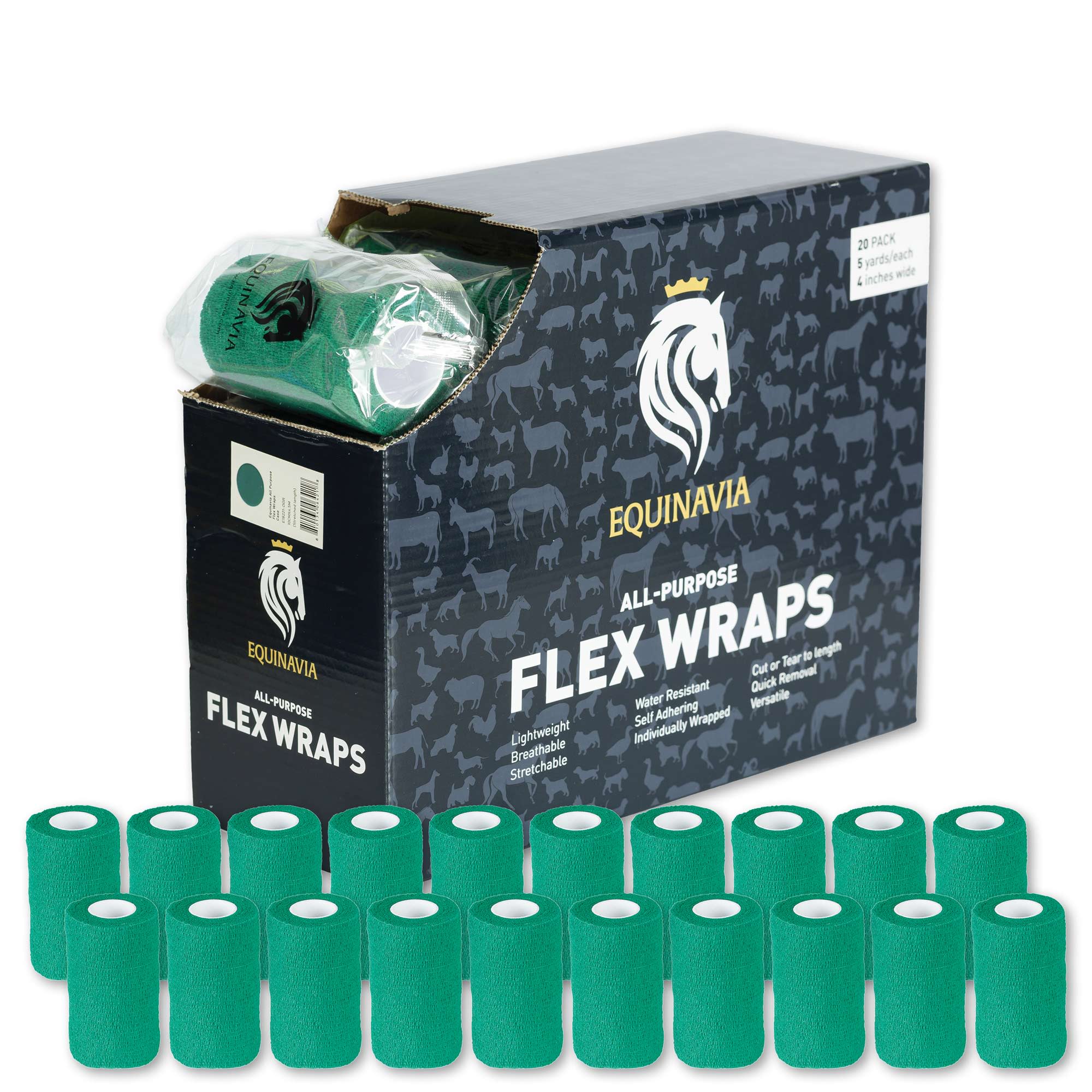 Equinavia All Purpose Flex Wraps Case - Green - Equinavia-E18221-GR ...