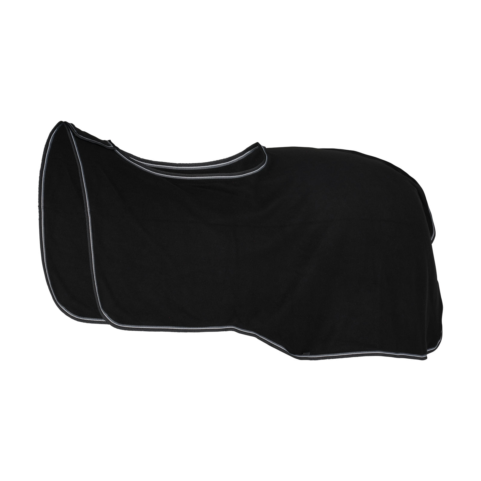 Horze Kiel Fleece Riding Blanket - Black - Horze-24368-BL - Bit of Britain