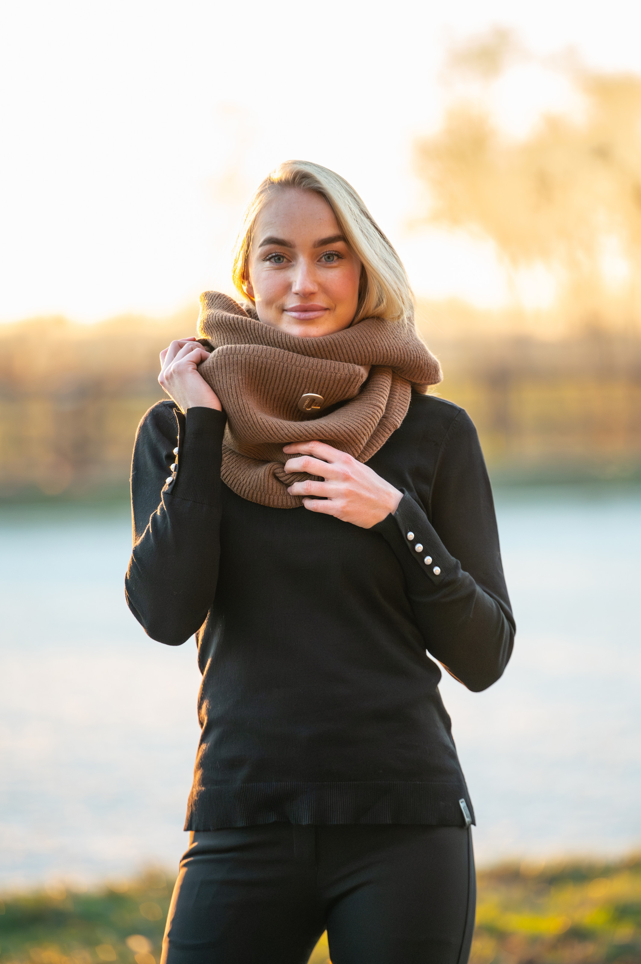 Catago Barbel Loop Scarf - Kangaroo - Catago-541002-KRO - Bit of Britain