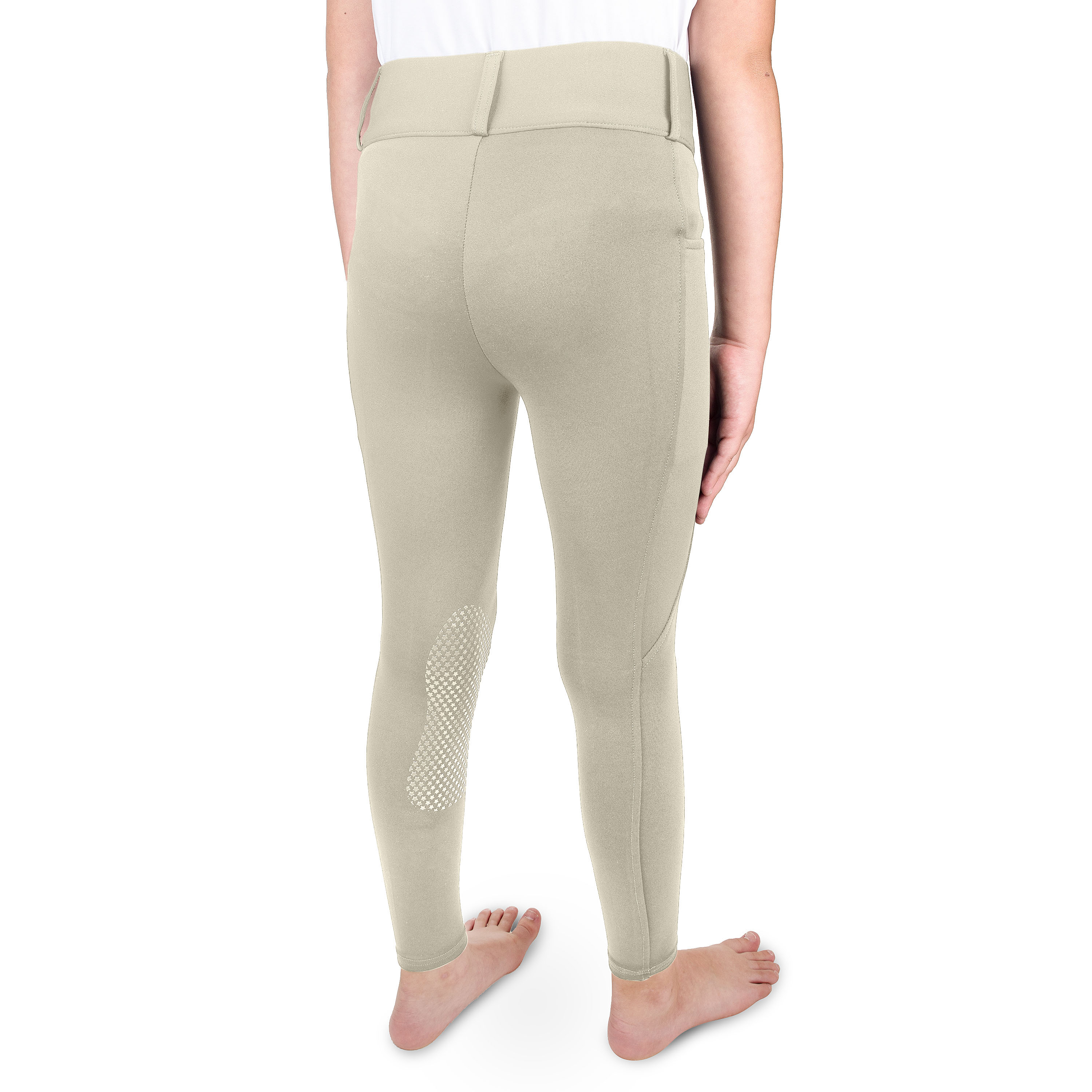Equistar Kids' Active Rider Performance Tights - Show Tan - Equistar ...