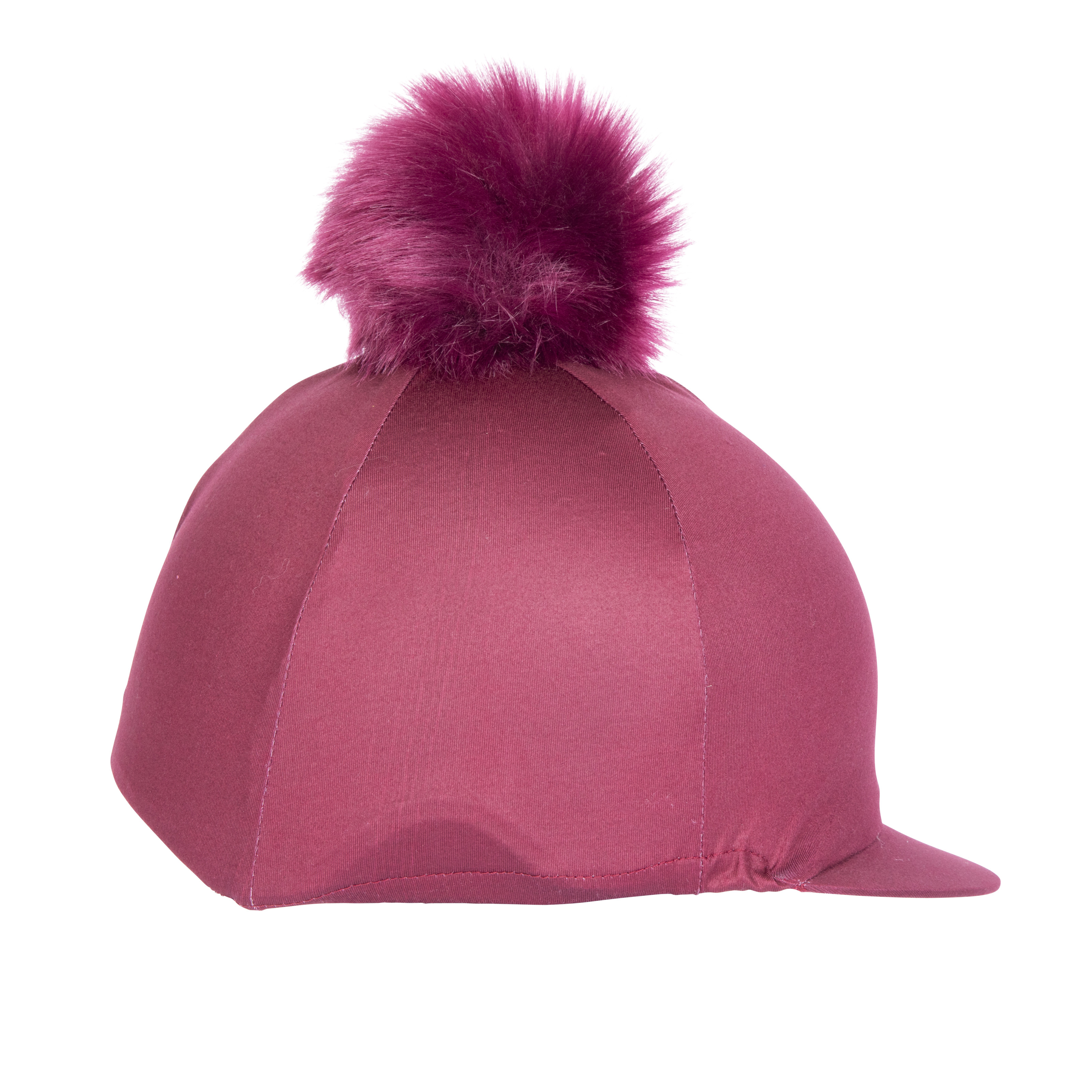 Shires Aubrion Eltar Helmet Silk - Black Cherry - Aubrion-10450 ...