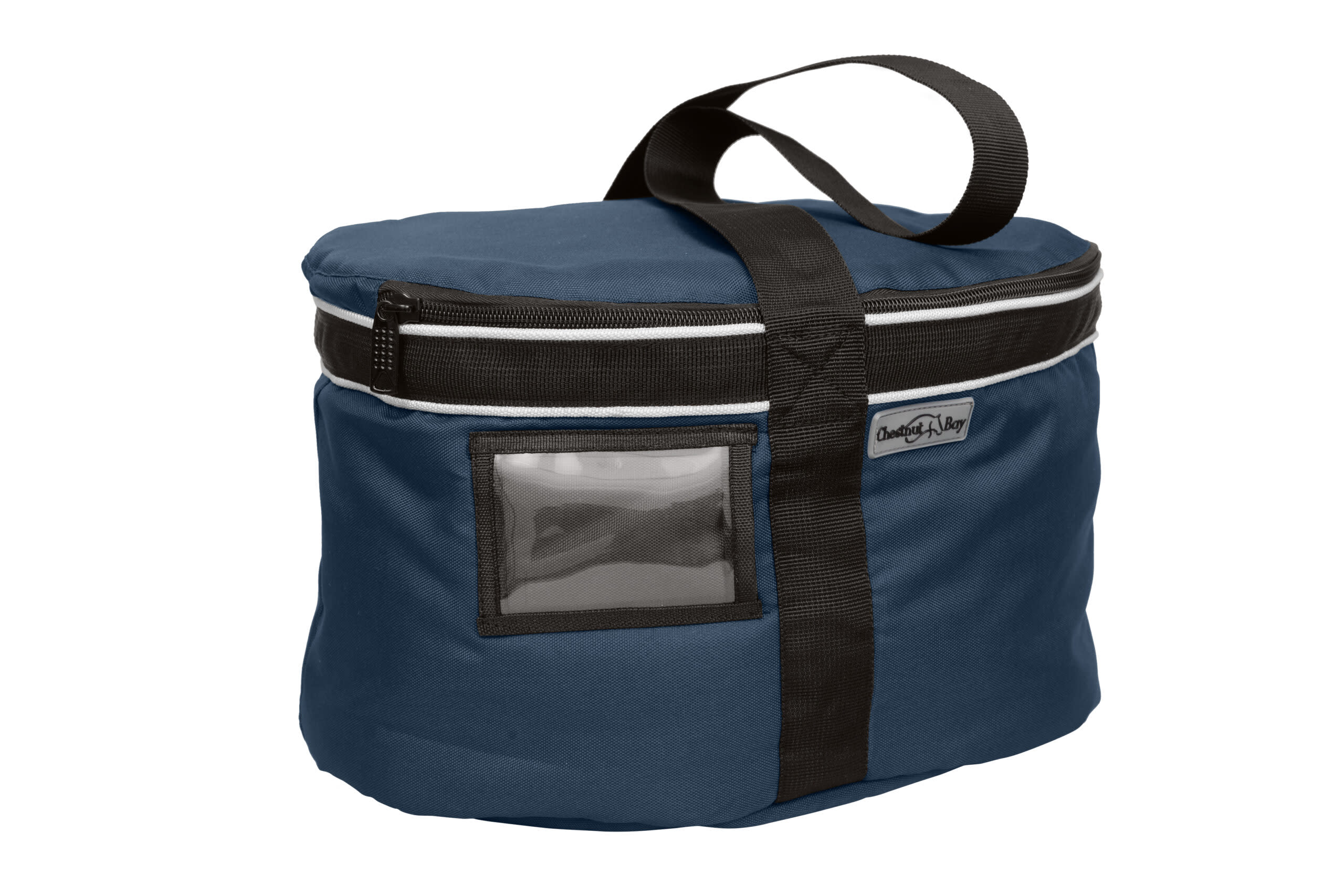 Chestnut Bay Quilted Lined Helmet Bag - Navy - Chestnut Bay-CB9400-Navy ...