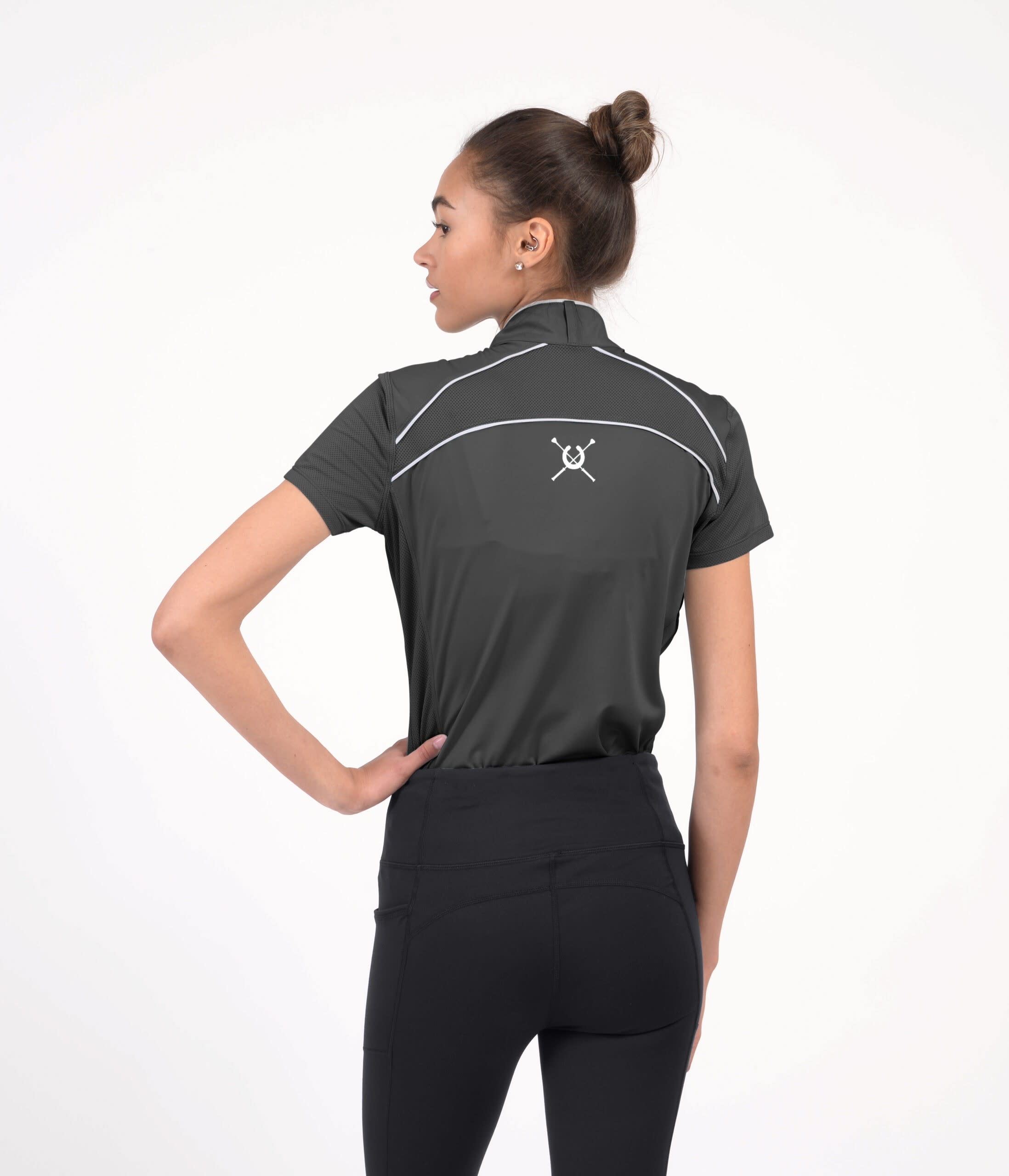 Chestnut Bay Women's Performance Rider SkyCool Sport Short Sleeve Shirt ...