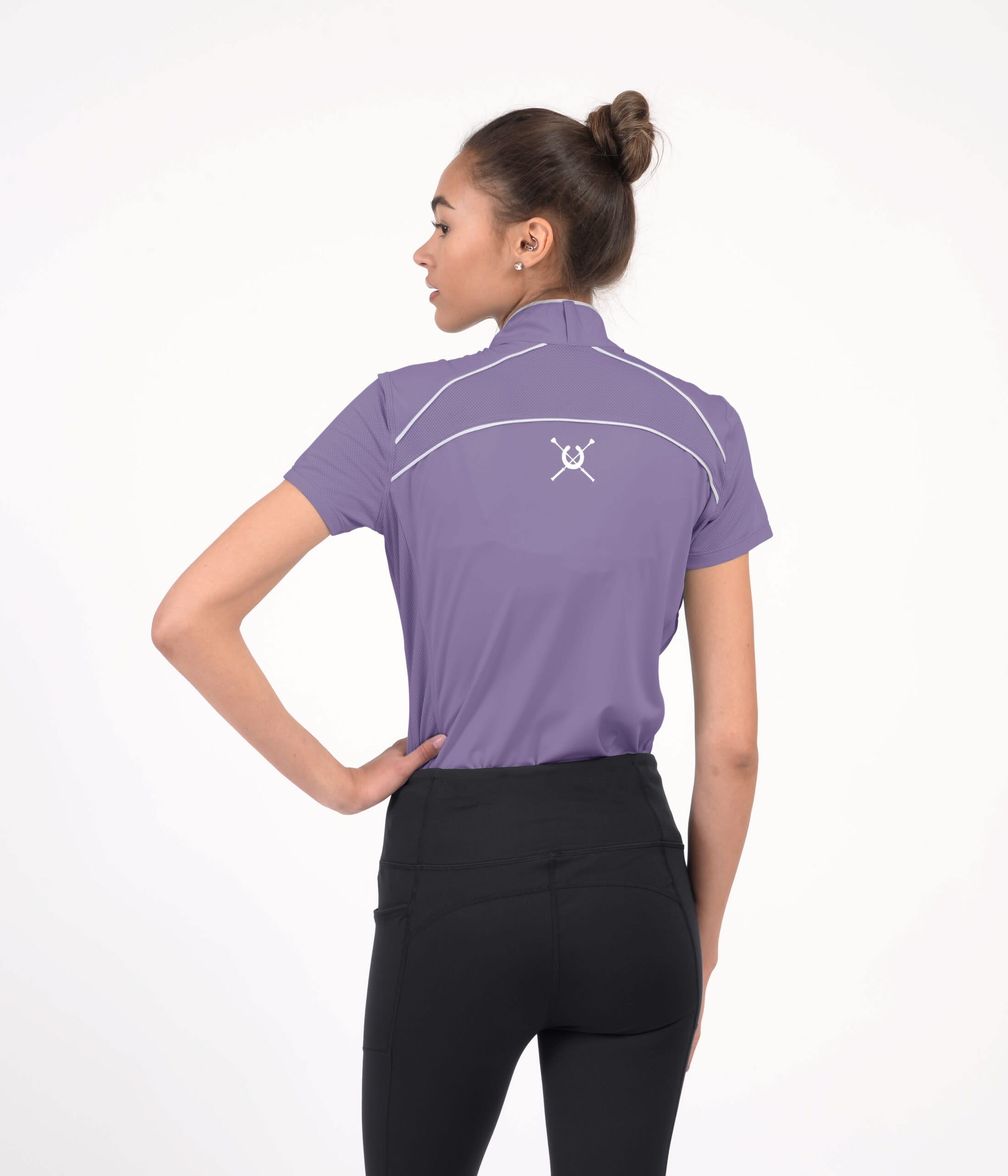 Chestnut Bay Women's Performance Rider SkyCool Sport Short Sleeve Shirt ...