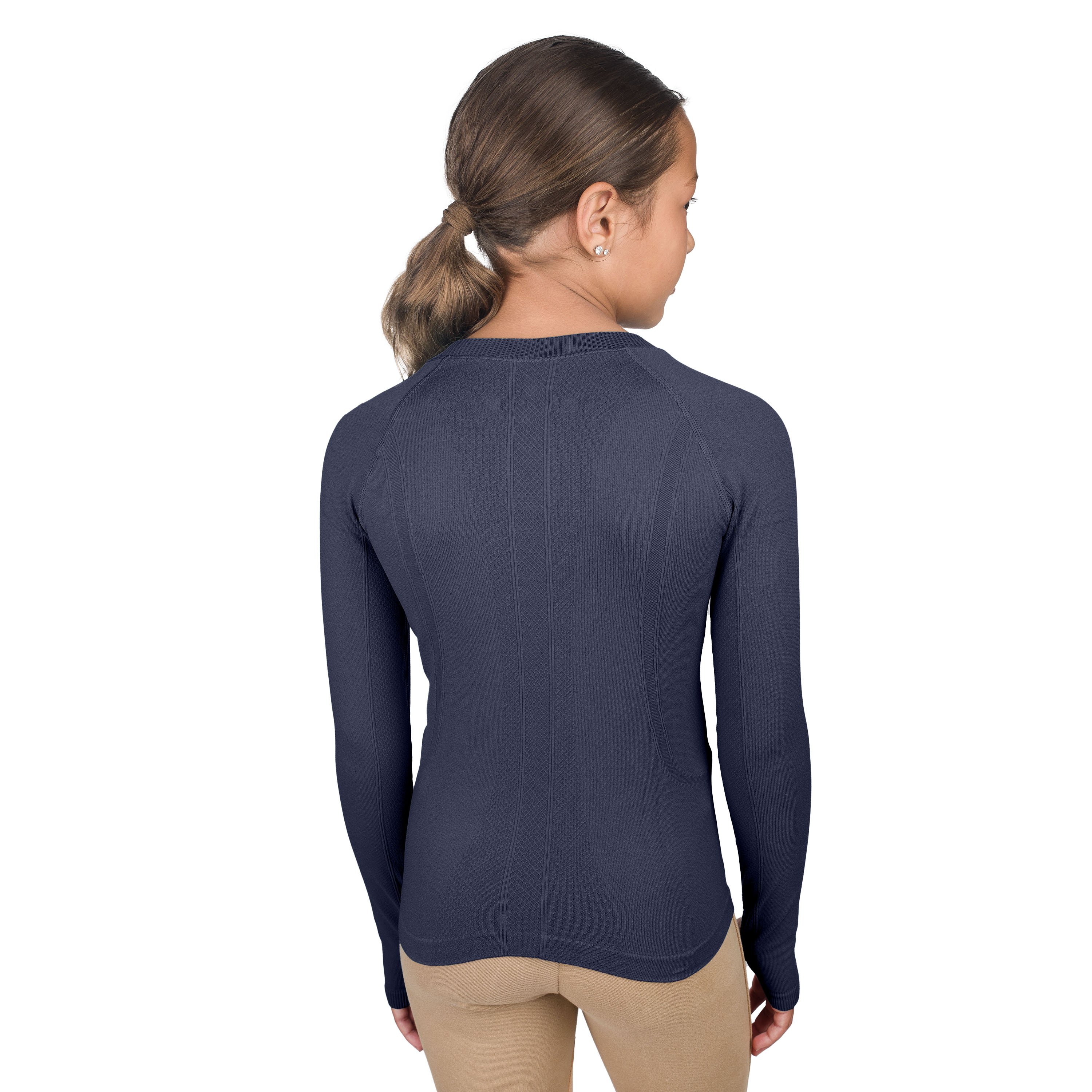 Romfh Kids' Seamless Long Sleeve Top - Navy - Romfh-231011-NAVY - Bit ...