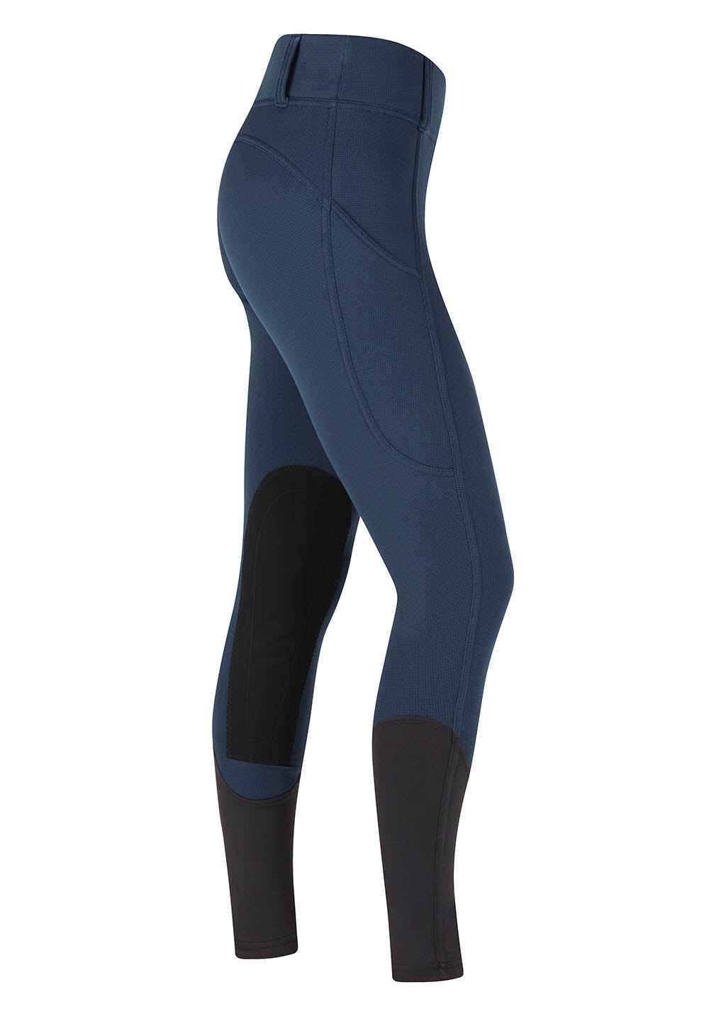 OUTLET: Women's Sit Tight Wind Pro Knee Patch Tights - X Small - Indigo ...