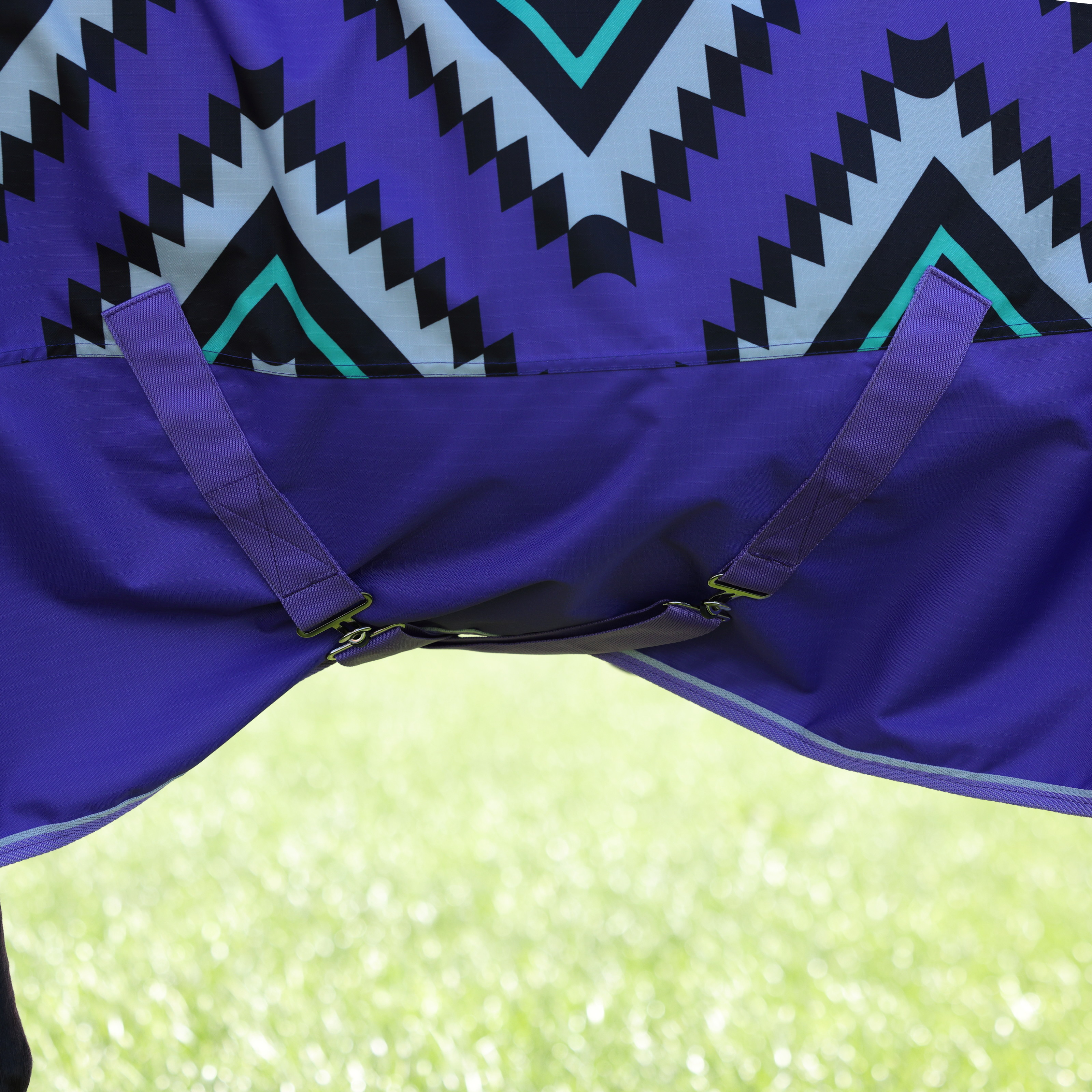 Shires Tempest Original Lite Turnout - Purple Aztec - Tempest-93300 ...