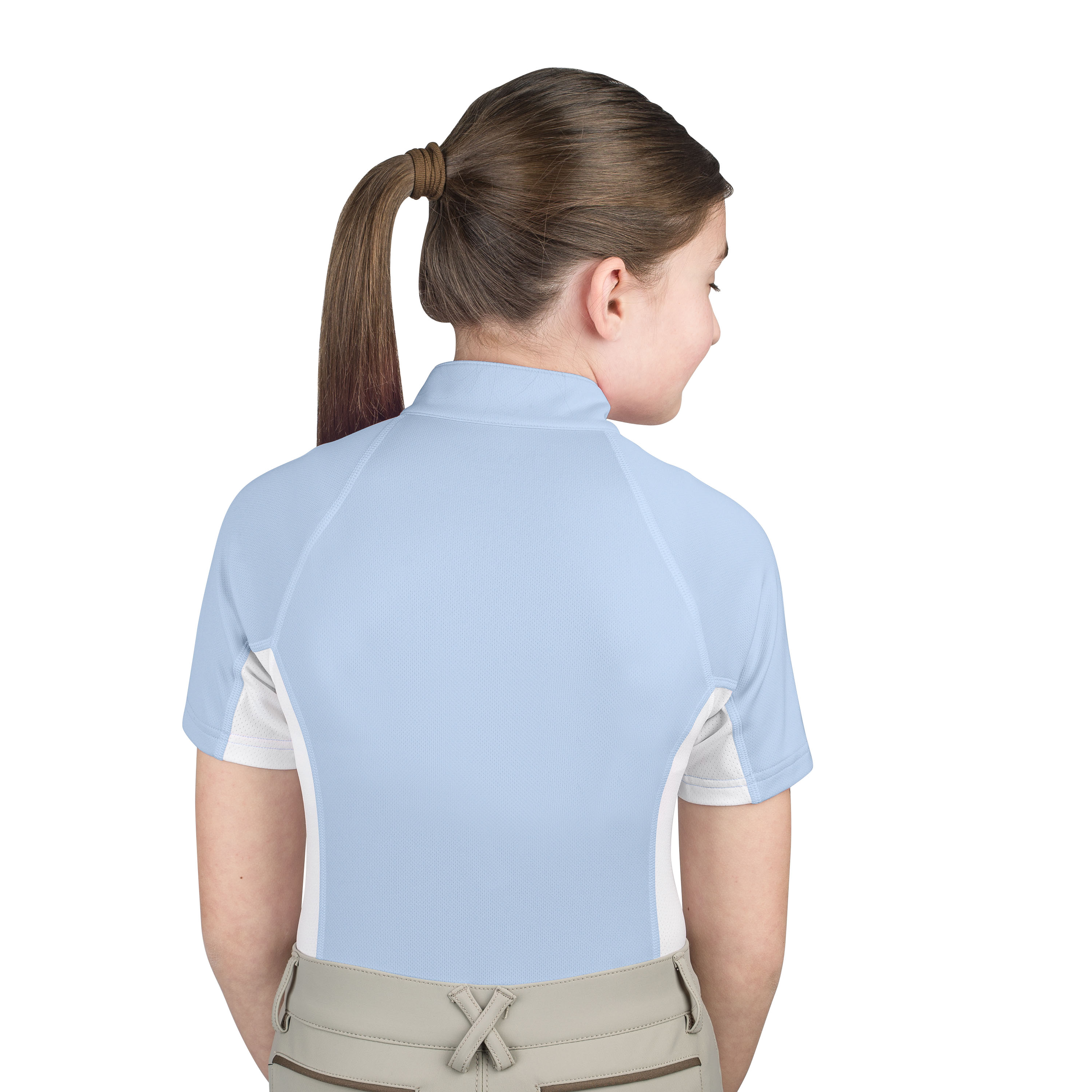 Ovation Kids' 1/4 Zip Short Sleeve Sun Shirt - Island Blue - Ovation ...