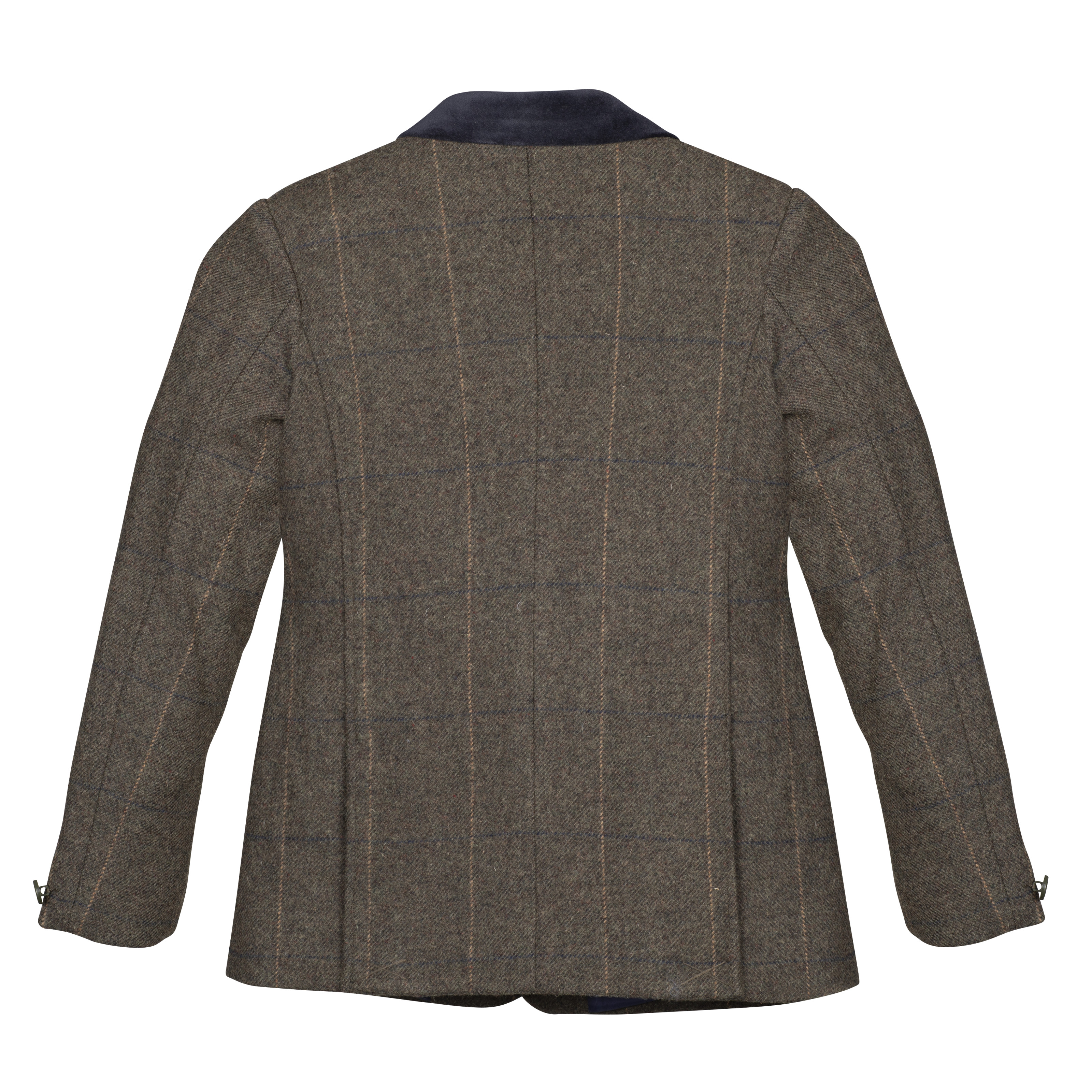 Shires Aubrion Kids' Saratoga Tweed Jacket - Green Check - Aubrion-9786 ...