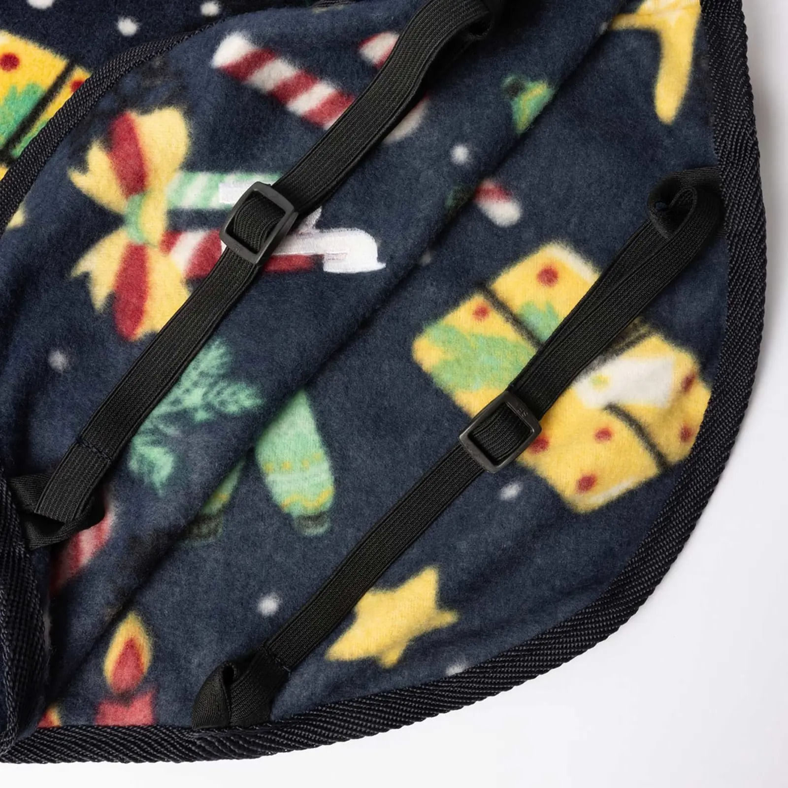 Horze Santa Dog Fleece Coat - Christmas Jumper Print - Horze-50UACD4-CJ ...