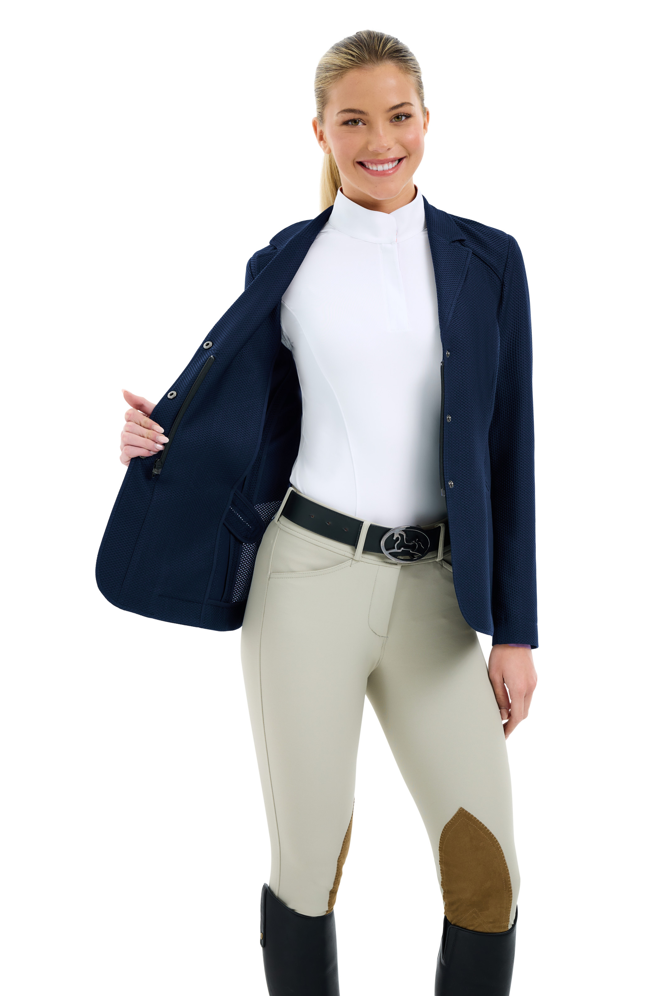 OUTLET: Women's Addison Air Show Coat - Large - Navy - Bit of Britain