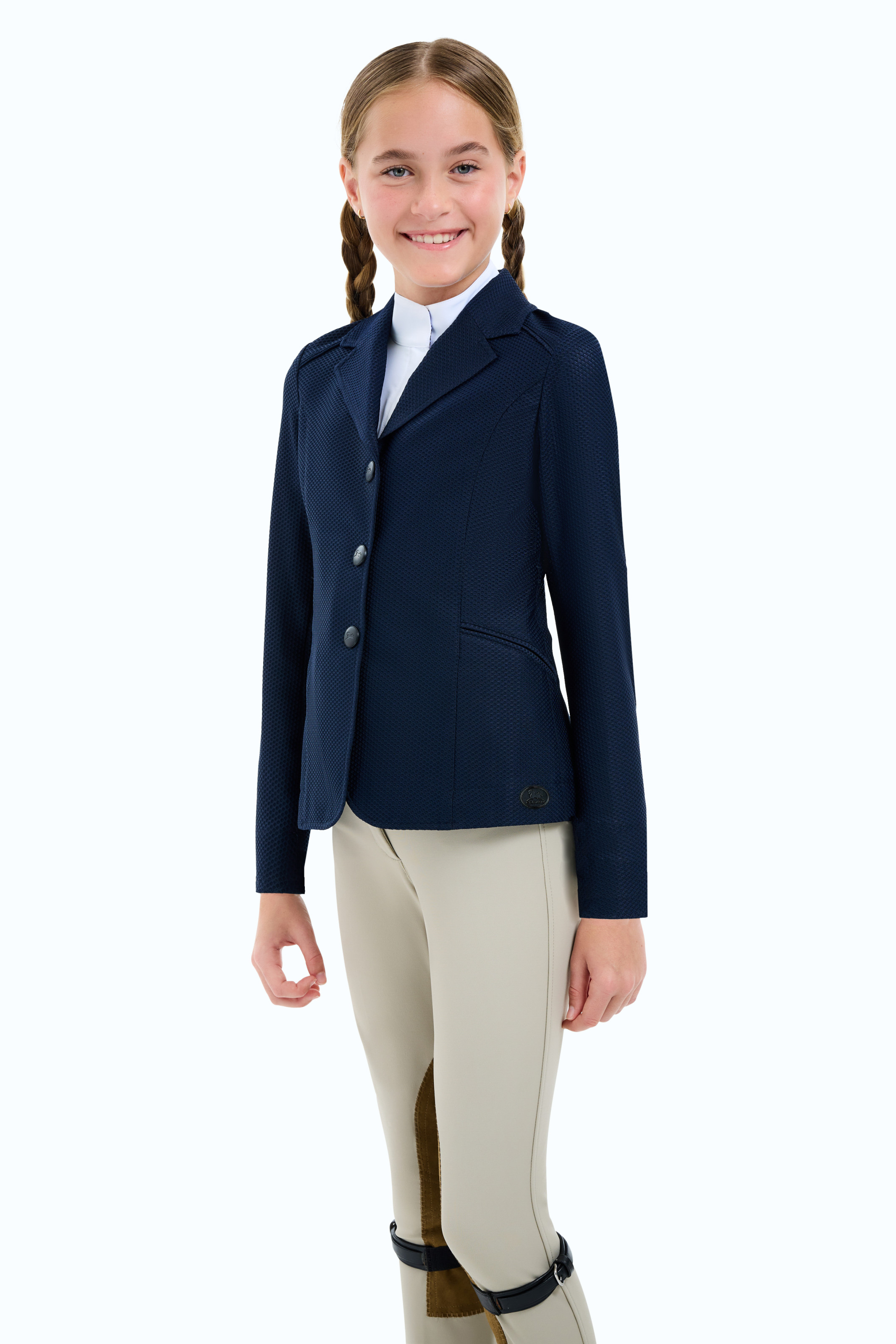BARGAIN: Kids' Addison Air Jr Show Coat - Large - Navy - Bit of Britain