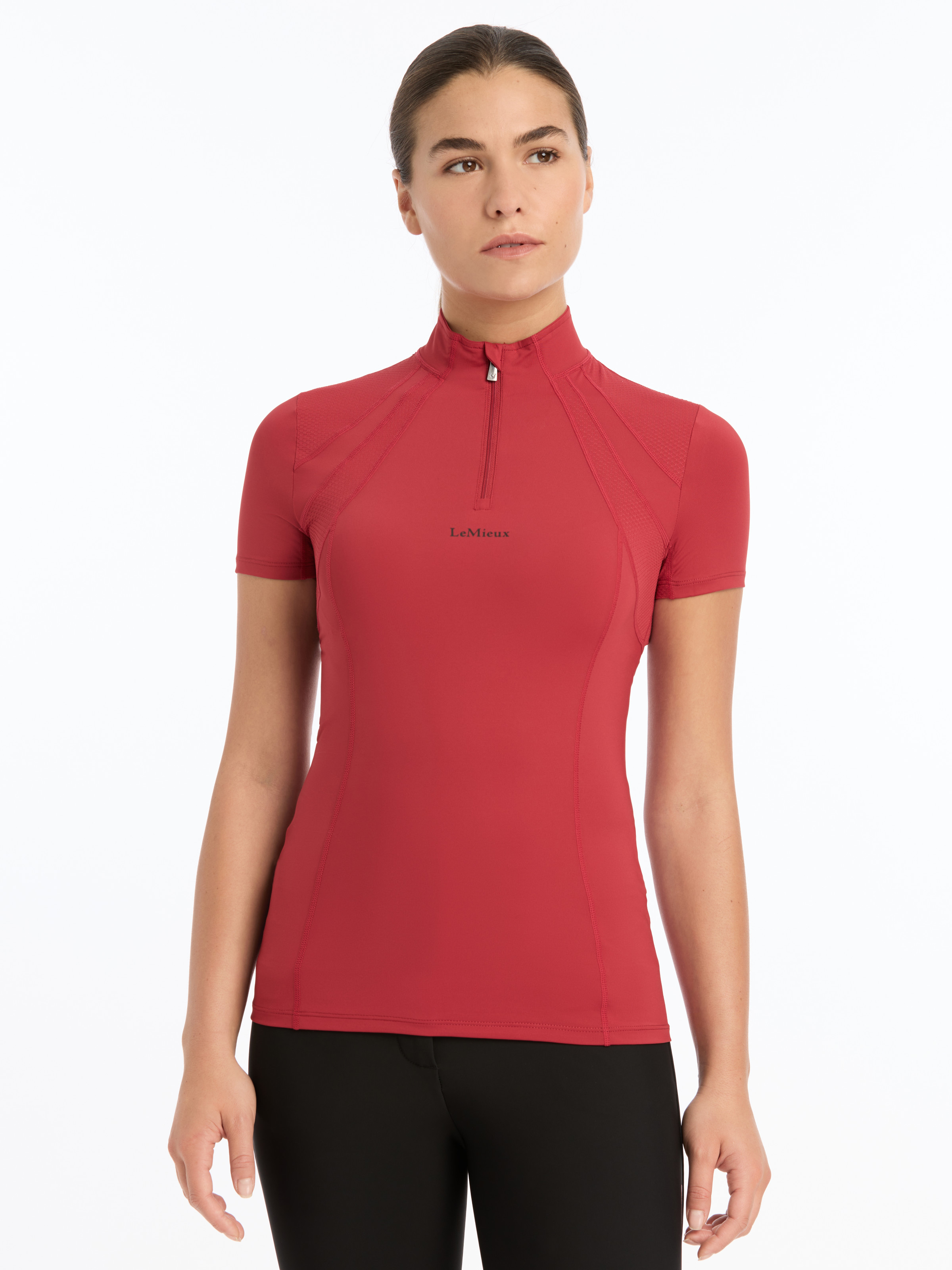 LeMieux Women's Mia Mesh Short Sleeve Base Layer - Chilli - Le Mieux ...