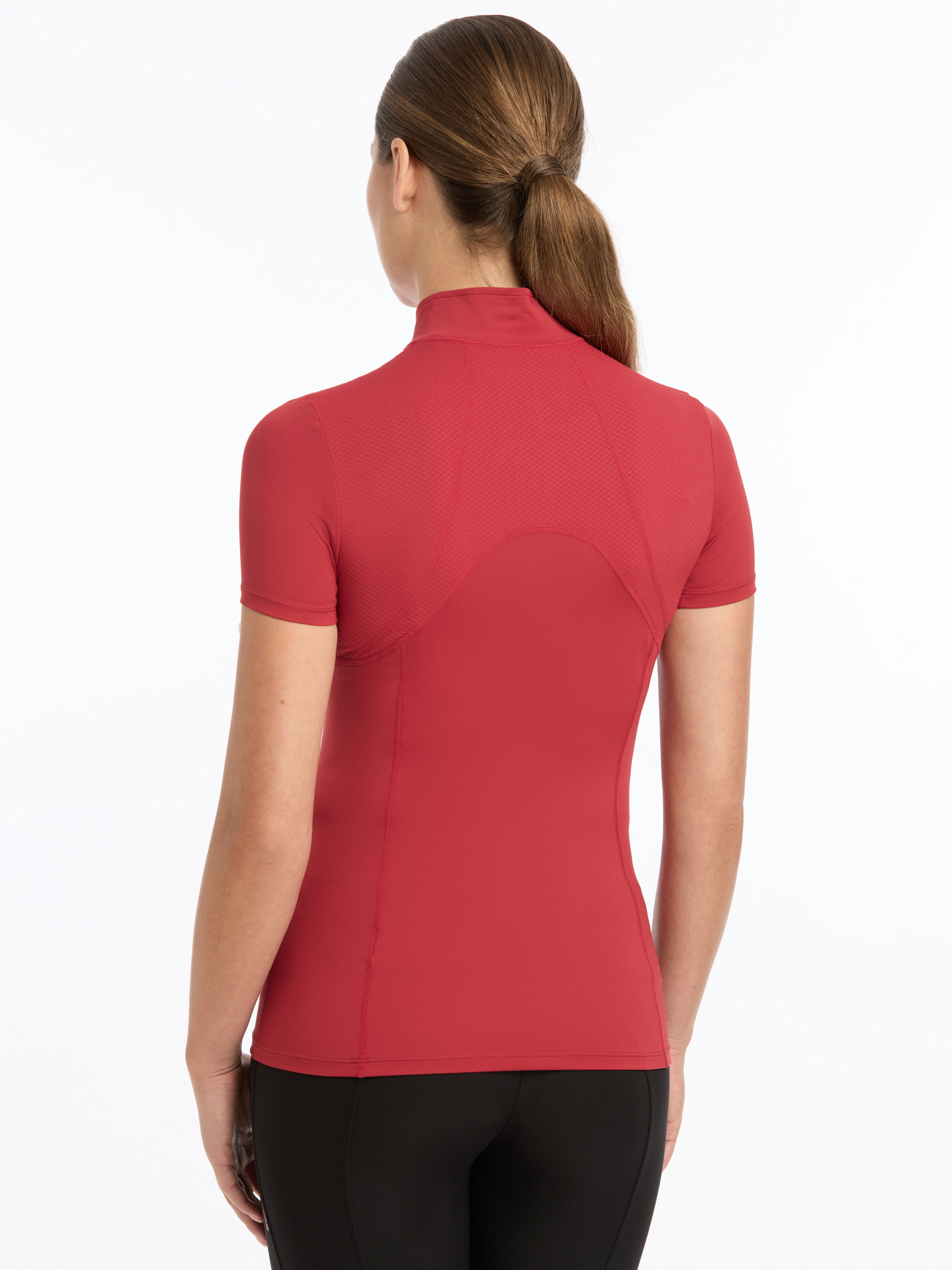 LeMieux Women's Mia Mesh Short Sleeve Base Layer - Chilli - Le Mieux ...