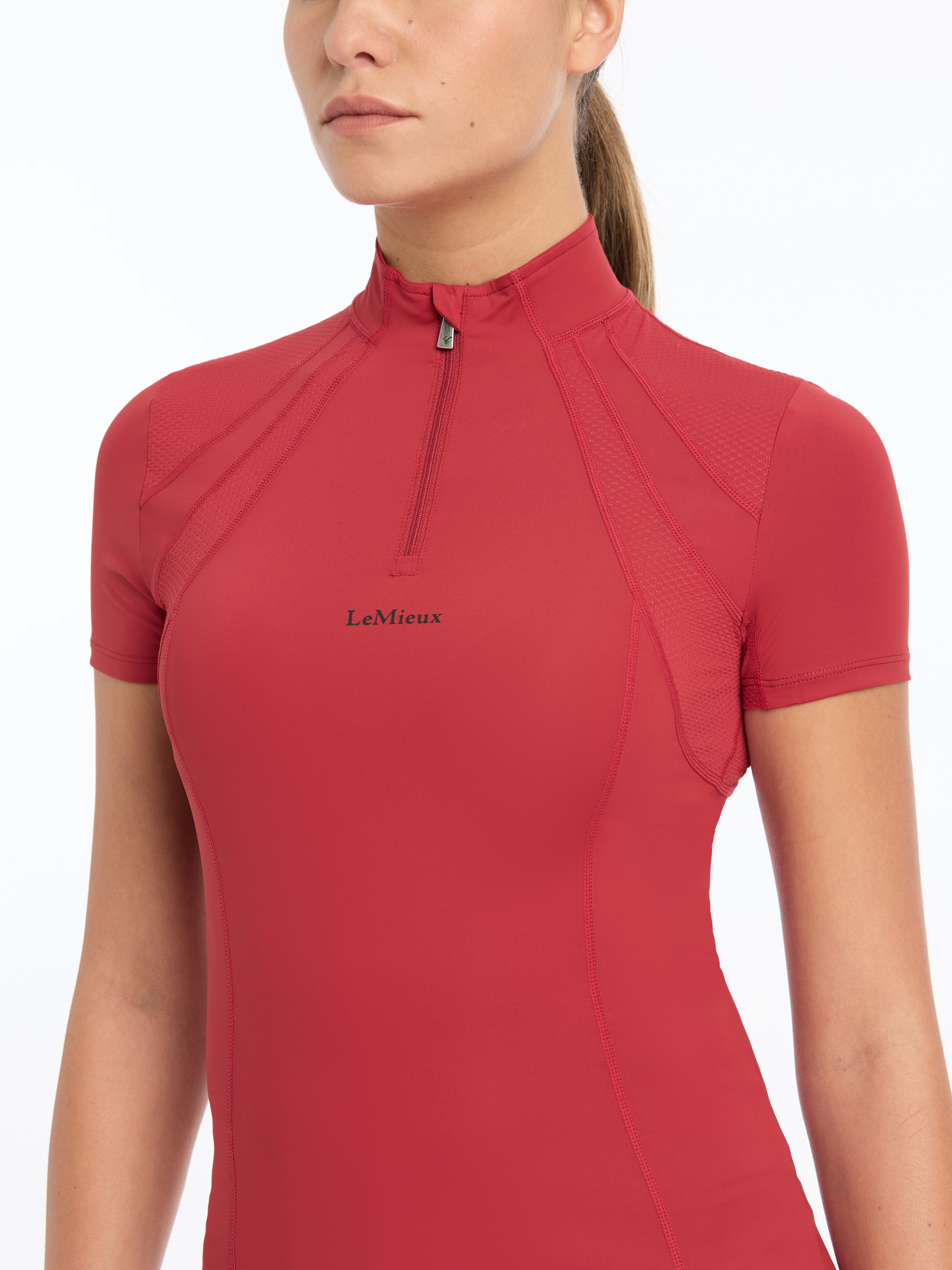 LeMieux Women's Mia Mesh Short Sleeve Base Layer - Chilli - Le Mieux ...