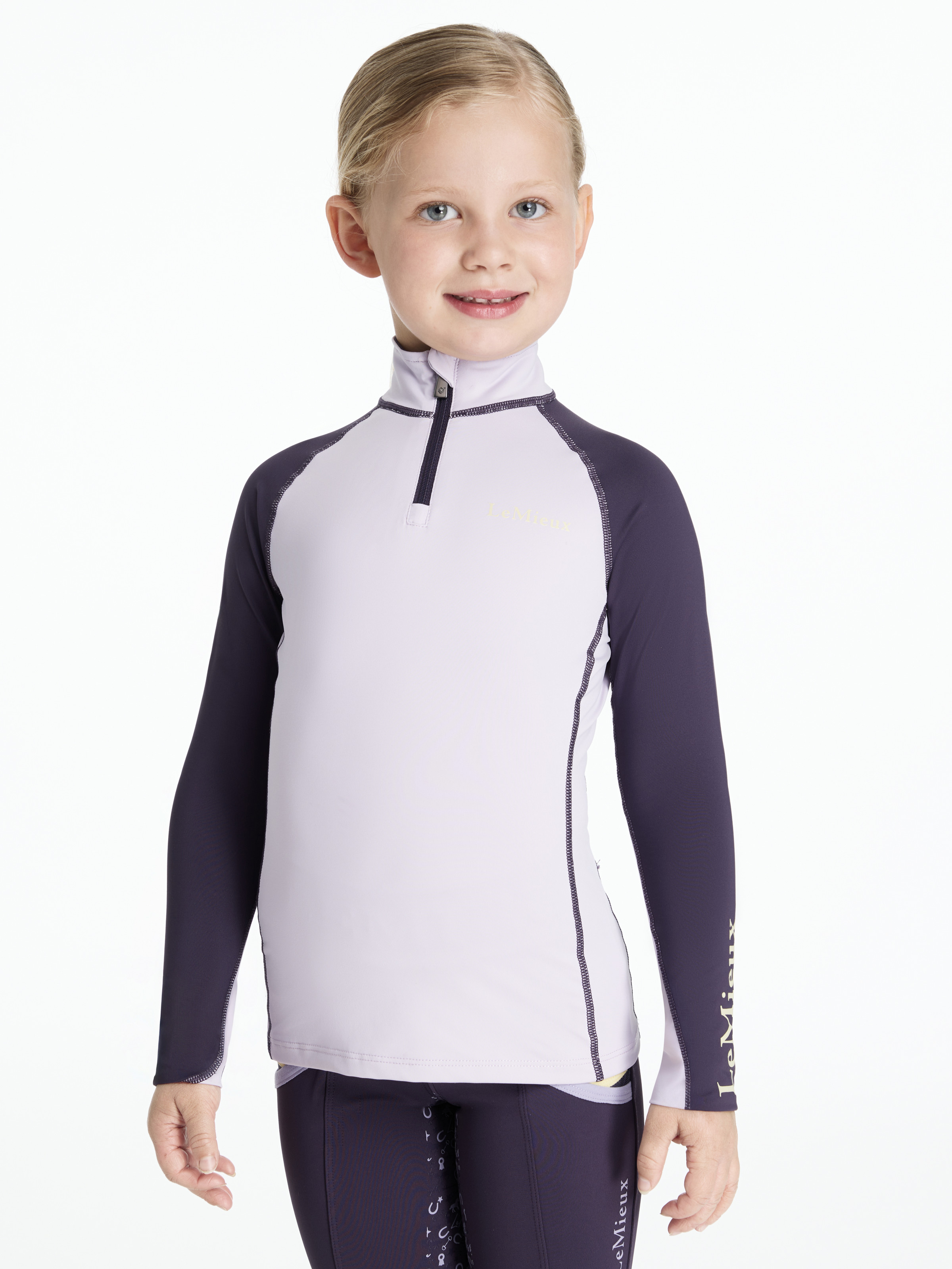 LeMieux Kids' Mini Base Layer - Lilac - Le Mieux-BNX103081-Lilac - Bit ...